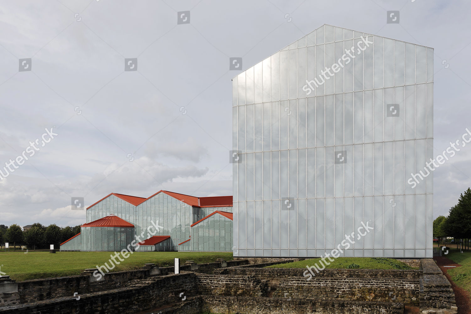New Roman Museum Xanten Archaeological Park Editorial Stock Photo ...