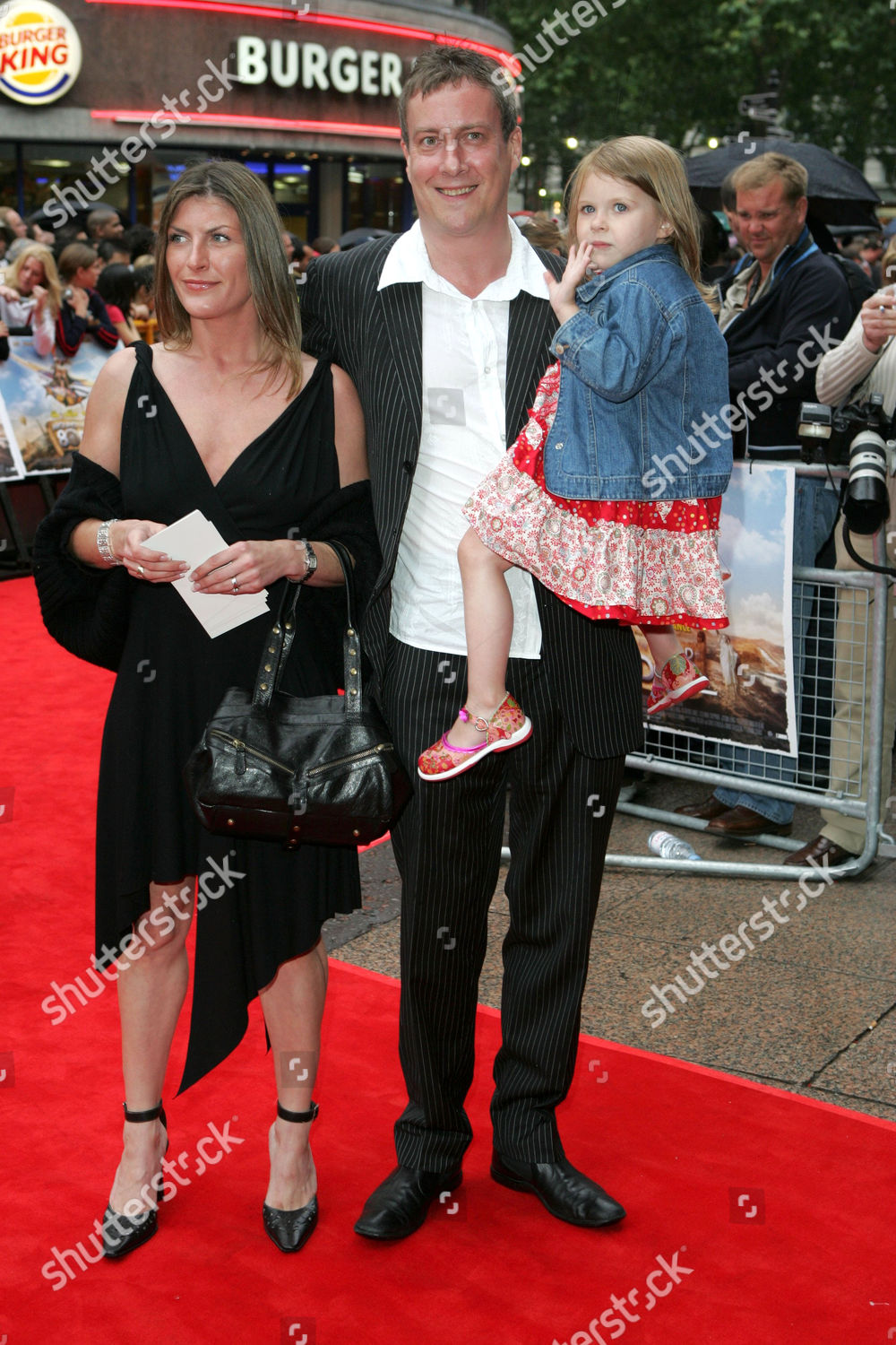 Stephen Tompkinson Wife Nicci Daughter Daisy Editorial Stock Photo ...