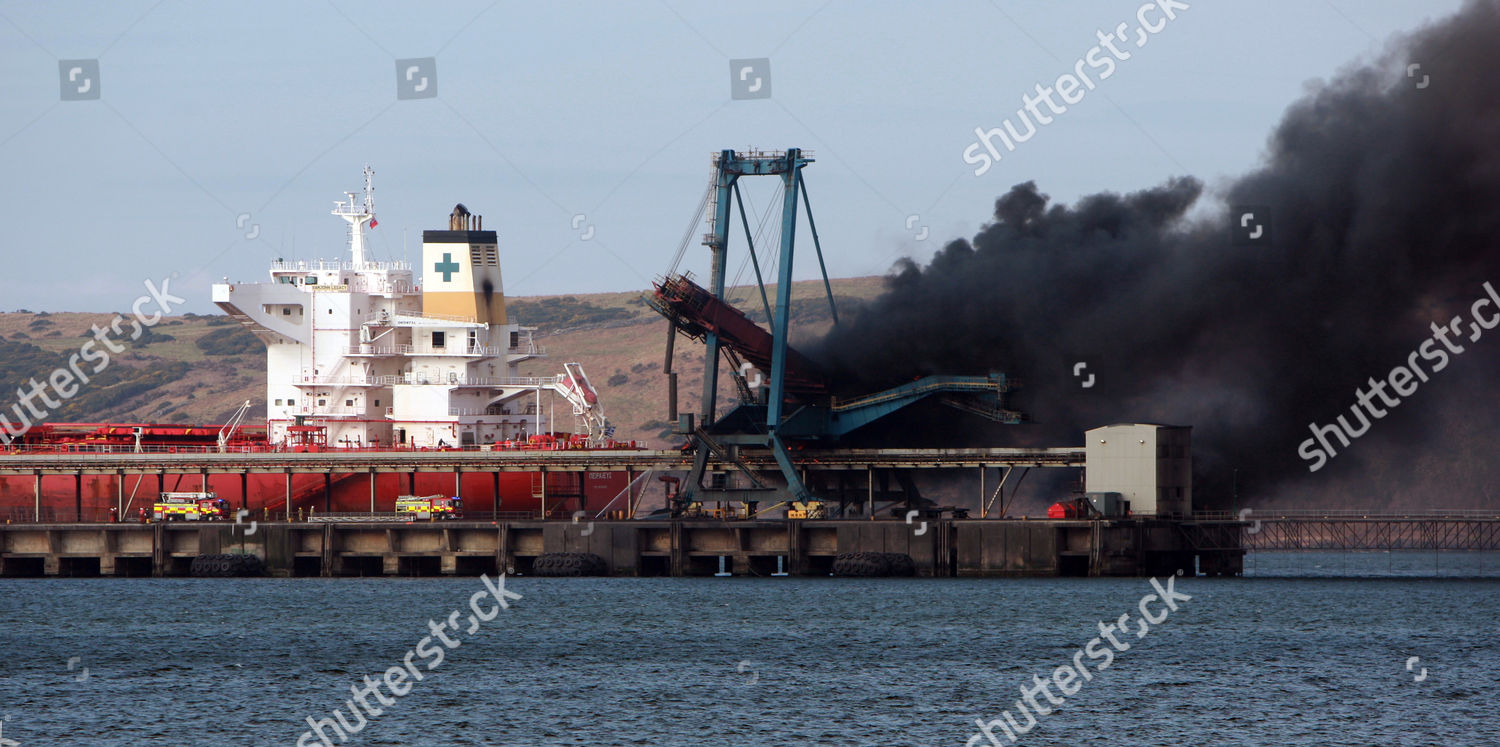 Fire Brigade Police Helicoptor Attendance Editorial Stock Photo - Stock ...