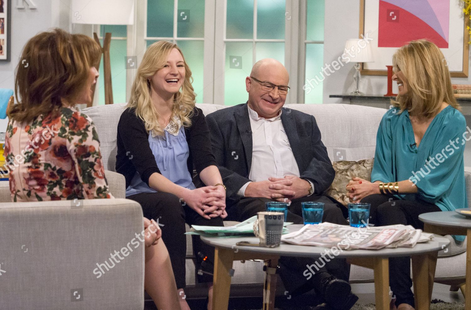Lorraine Kelly Melissa Chapman Greg Chapman Editorial Stock Photo - Stock Image | Shutterstock