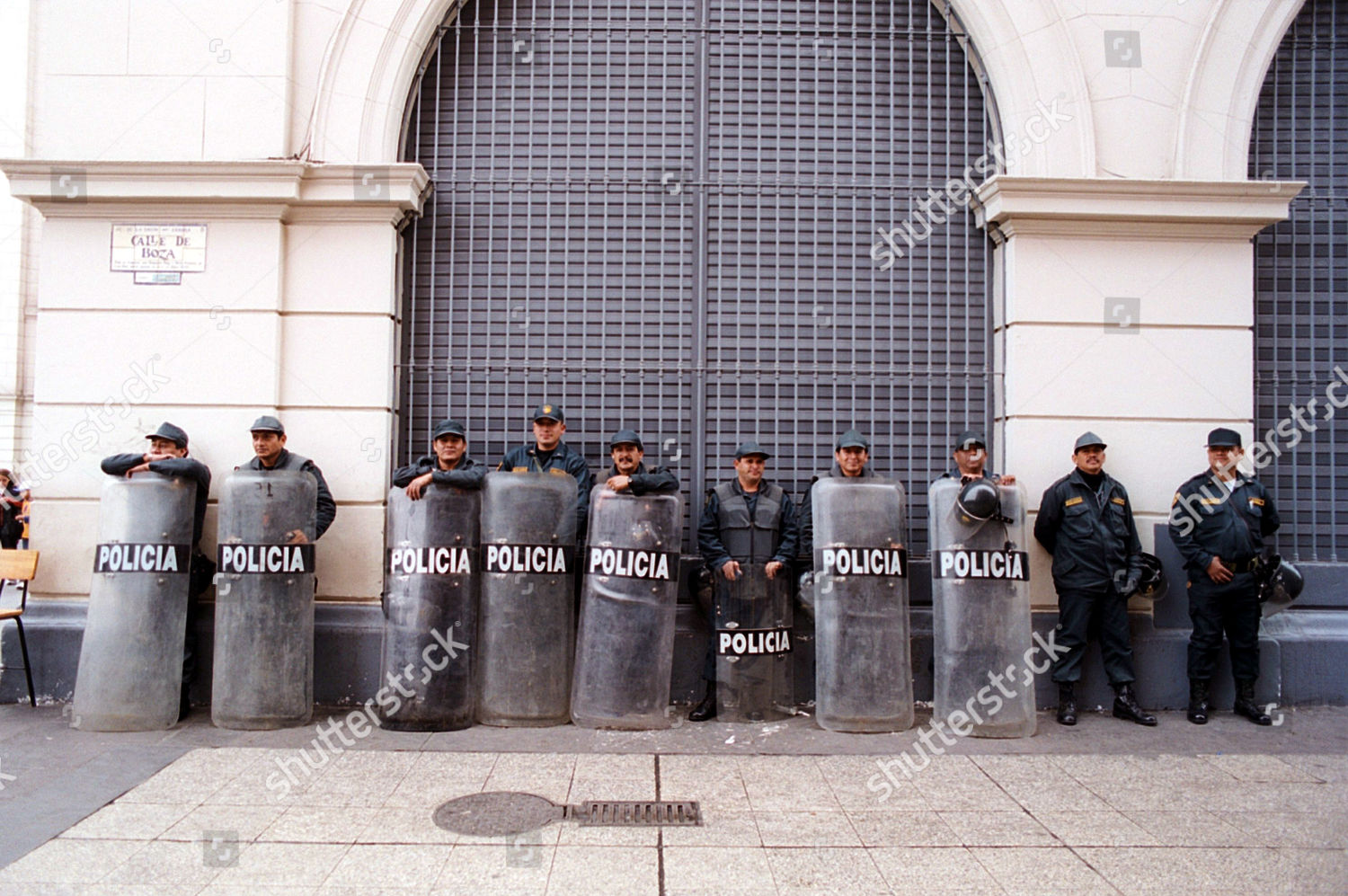 Police Lima Peru Editorial Stock Photo - Stock Image | Shutterstock