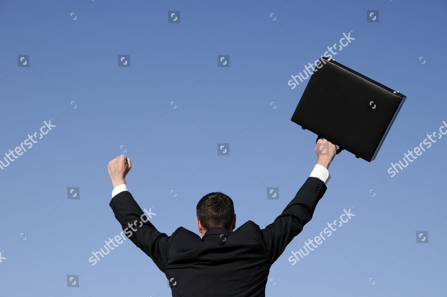 Model Released Businessman Jubilating Editorial Stock Photo - Stock ...