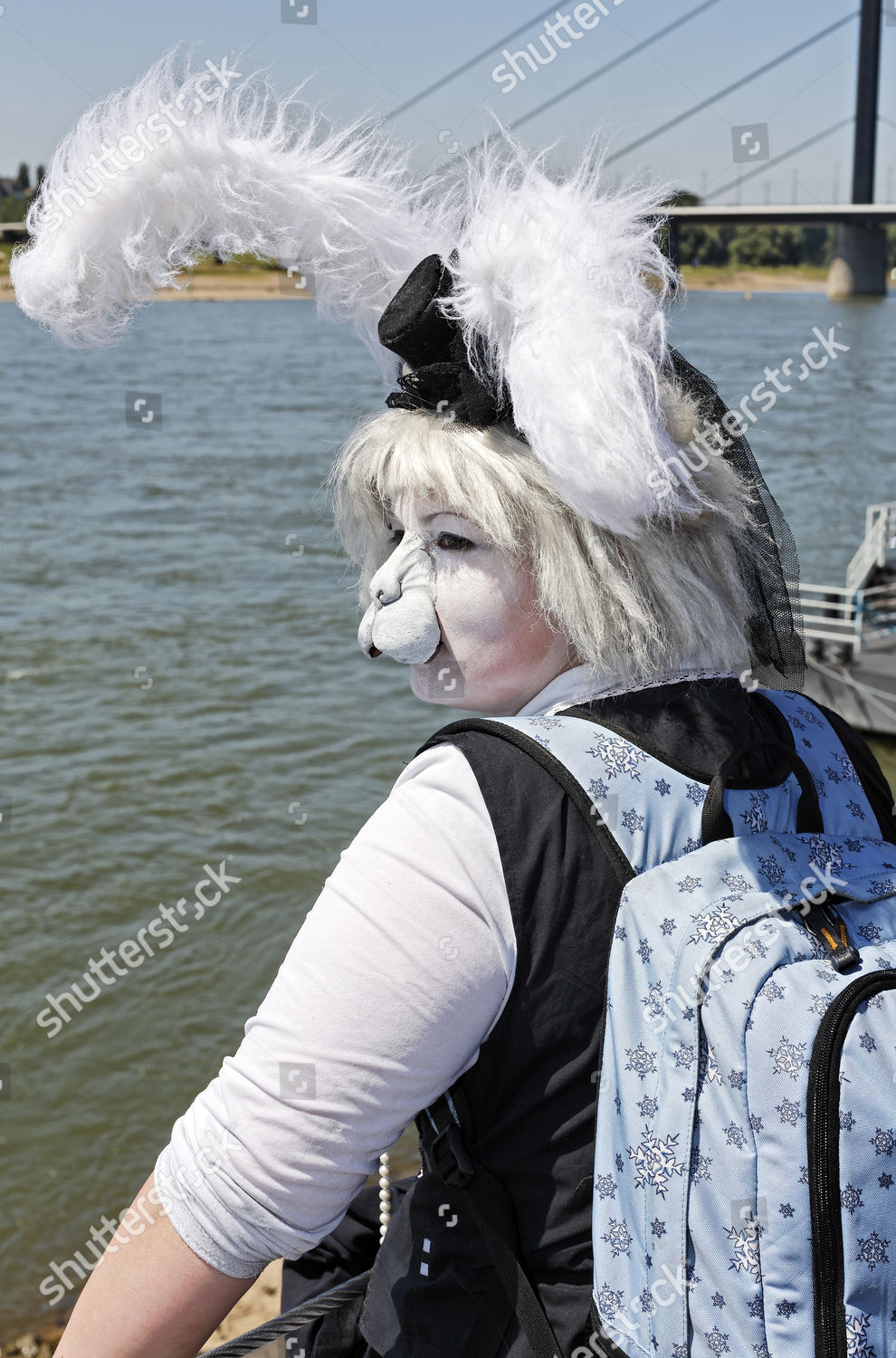 Cosplayer Animal Face Costume Japanese Animemanga Editorial Stock Photo ...