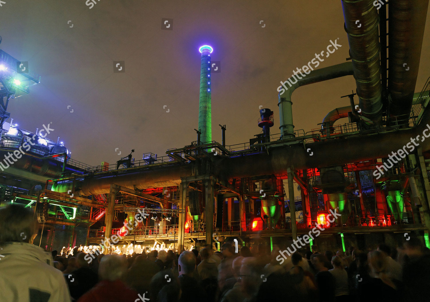 Concert Front Former Gas Extraction Station Editorial Stock Photo ...
