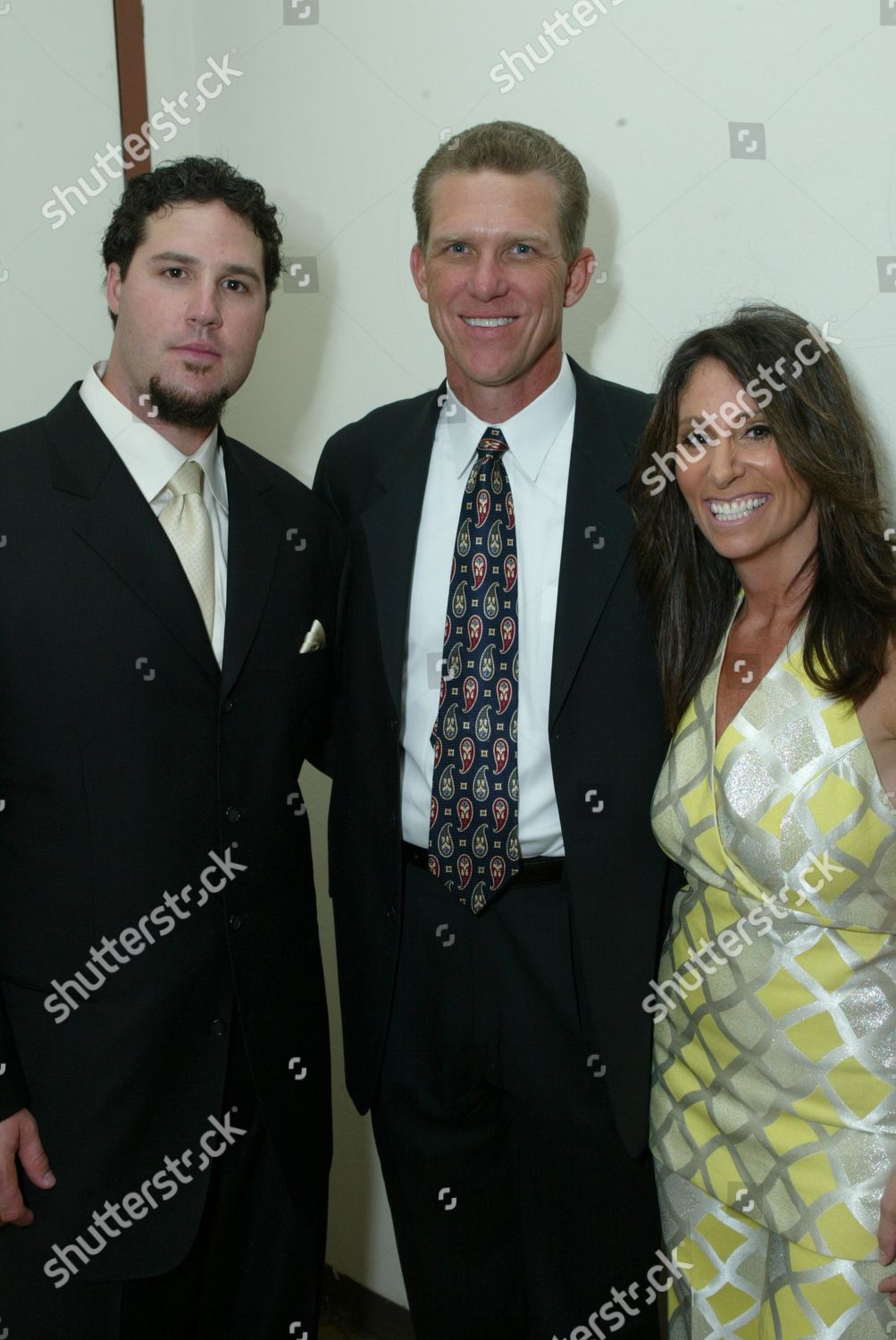 Honoree Eric Gagne Jim Tracey Beth Editorial Stock Photo - Stock Image ...