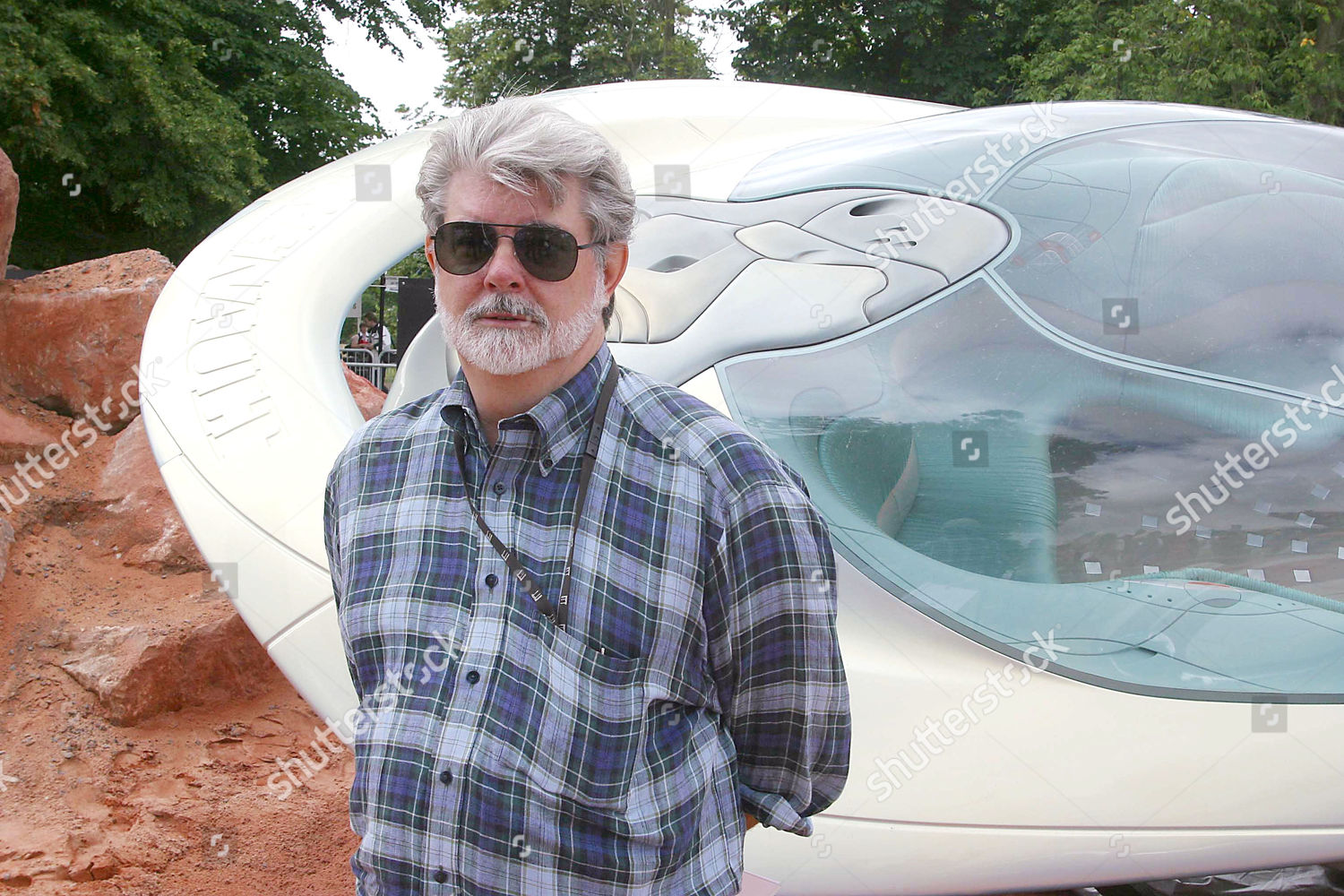 George Lucas Enjoys Space Age Cars Editorial Stock Photo - Stock Image ...