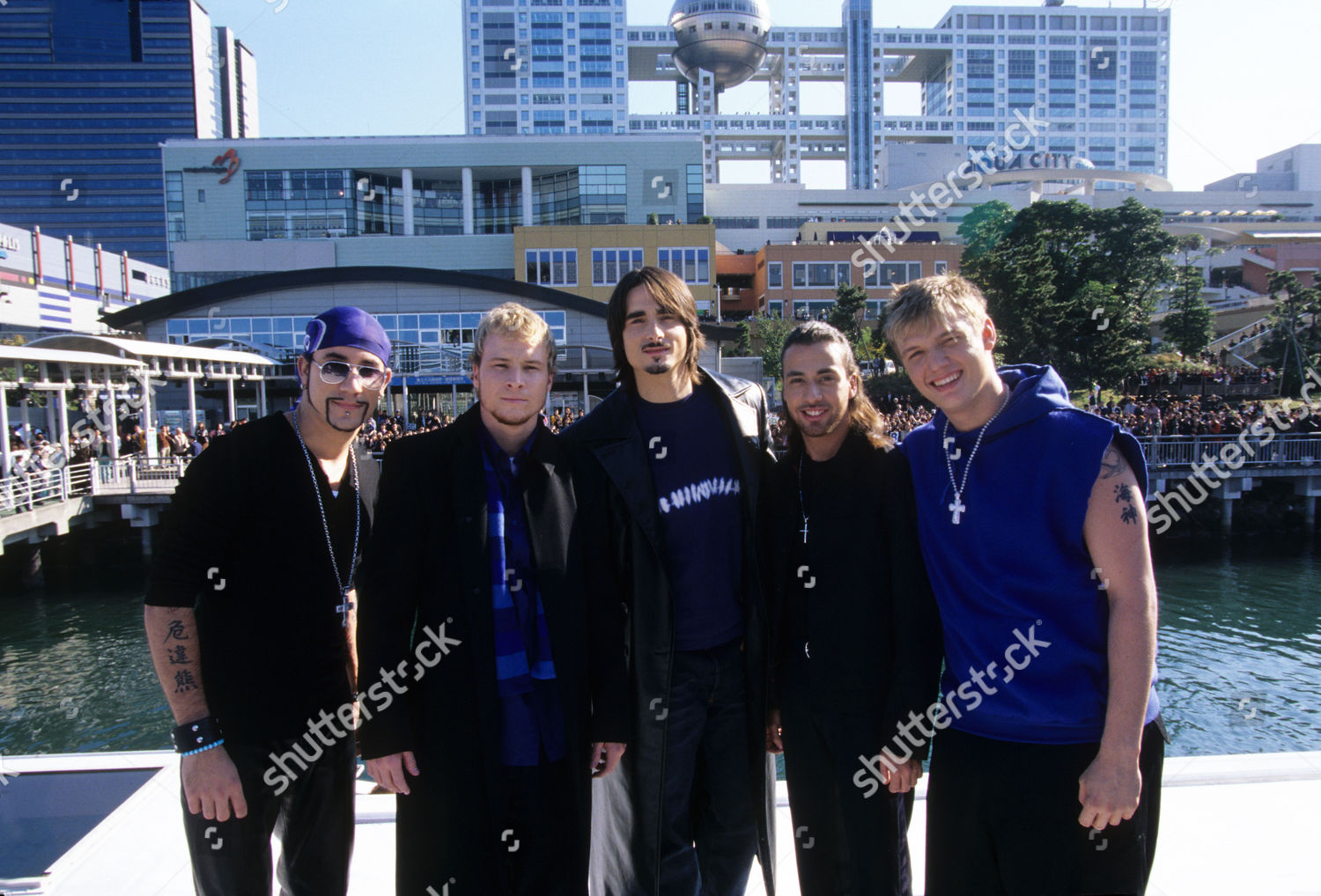 Backstreet Boys During World Trip Promoting Editorial Stock Photo ...