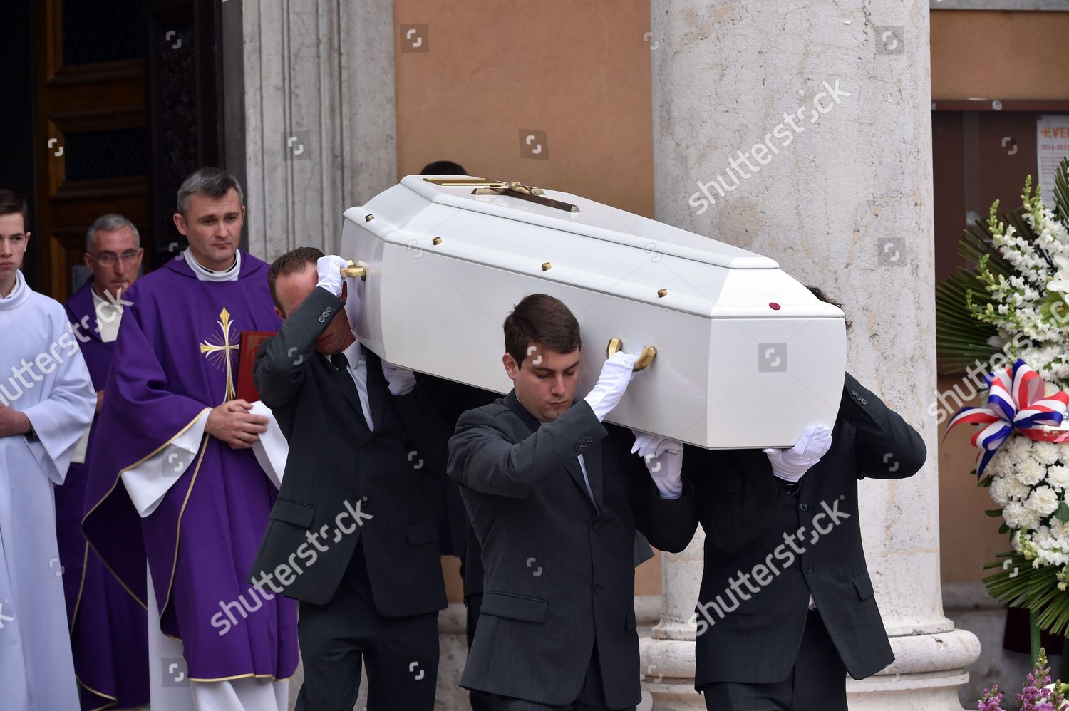 General View During Funeral Camille Muffat Editorial Stock Photo ...