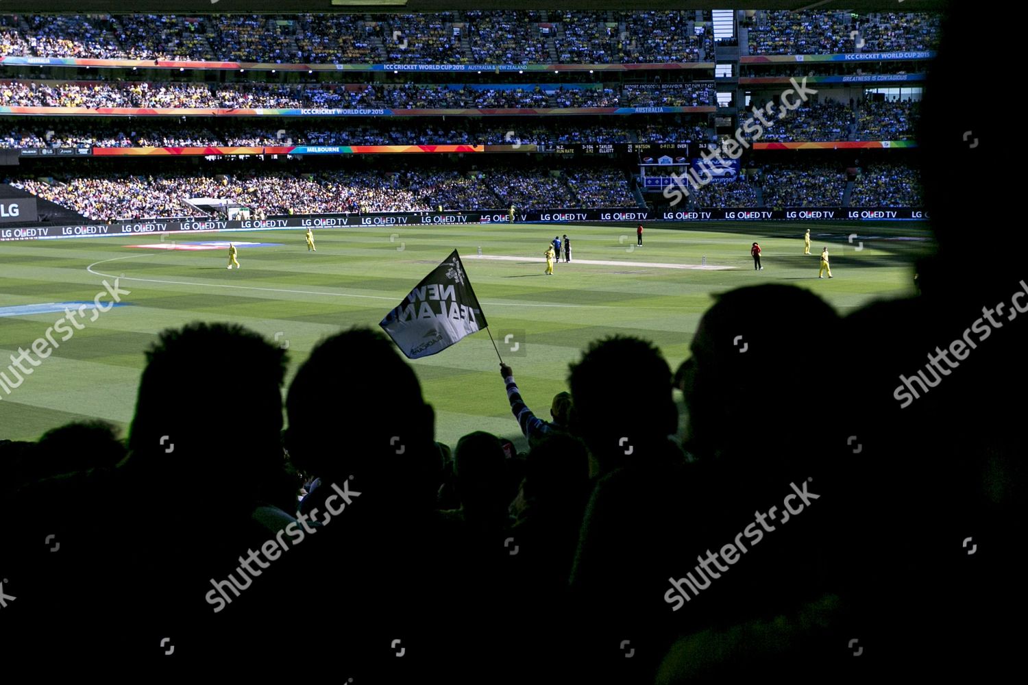 Spectators Look On Grant Southern Stand Editorial Stock Photo - Stock ...
