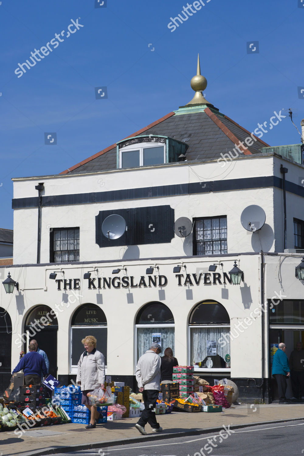 Market Near Kingsland Tavern St Marys Editorial Stock Photo - Stock ...