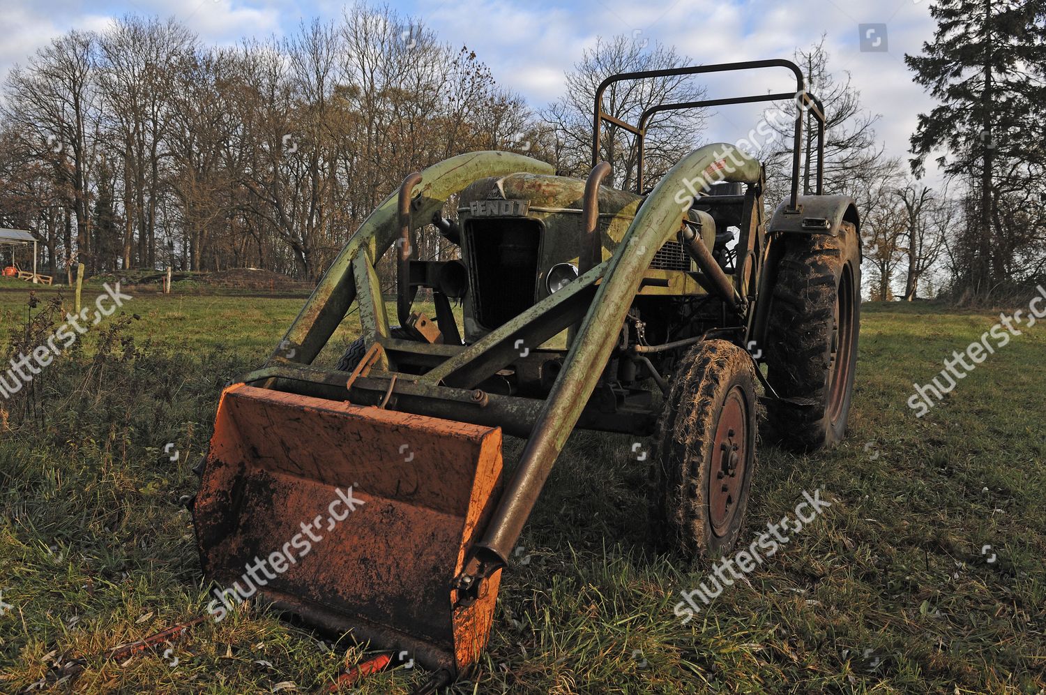Old Fendt Tractor 1958 Still Use Editorial Stock Photo - Stock Image ...