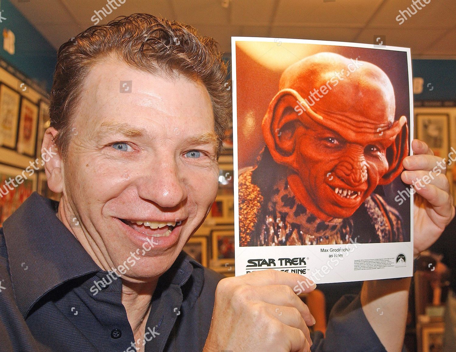 Max Grodenchik Photograph His Character Rom Editorial Stock Photo ...