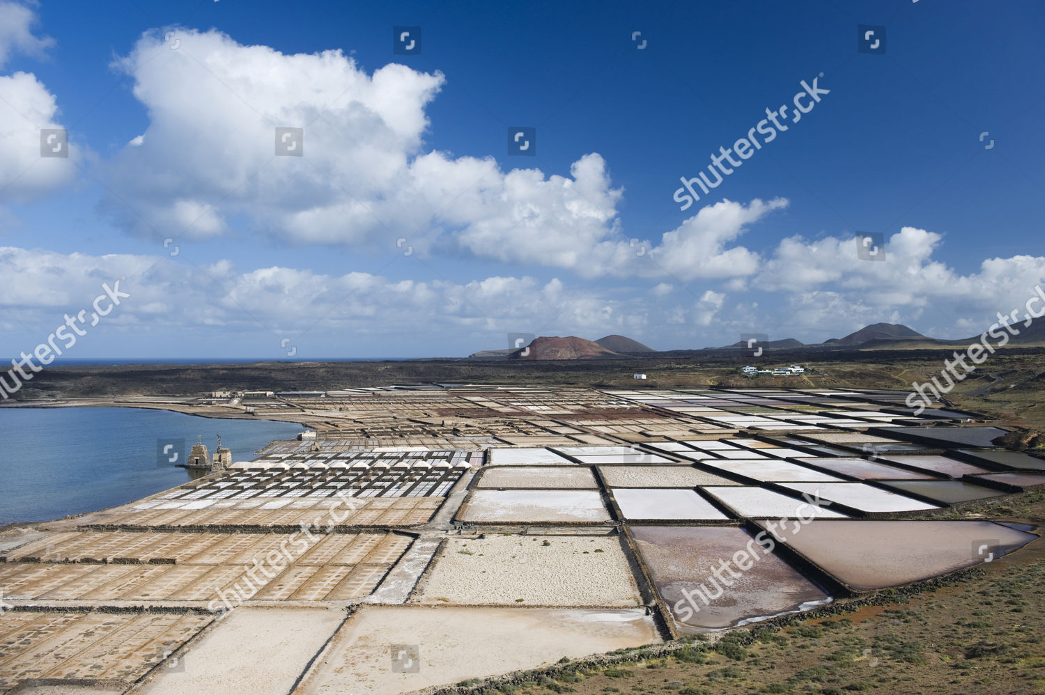 Sea Salt Refinery Pools Brine Salinas Editorial Stock Photo - Stock ...