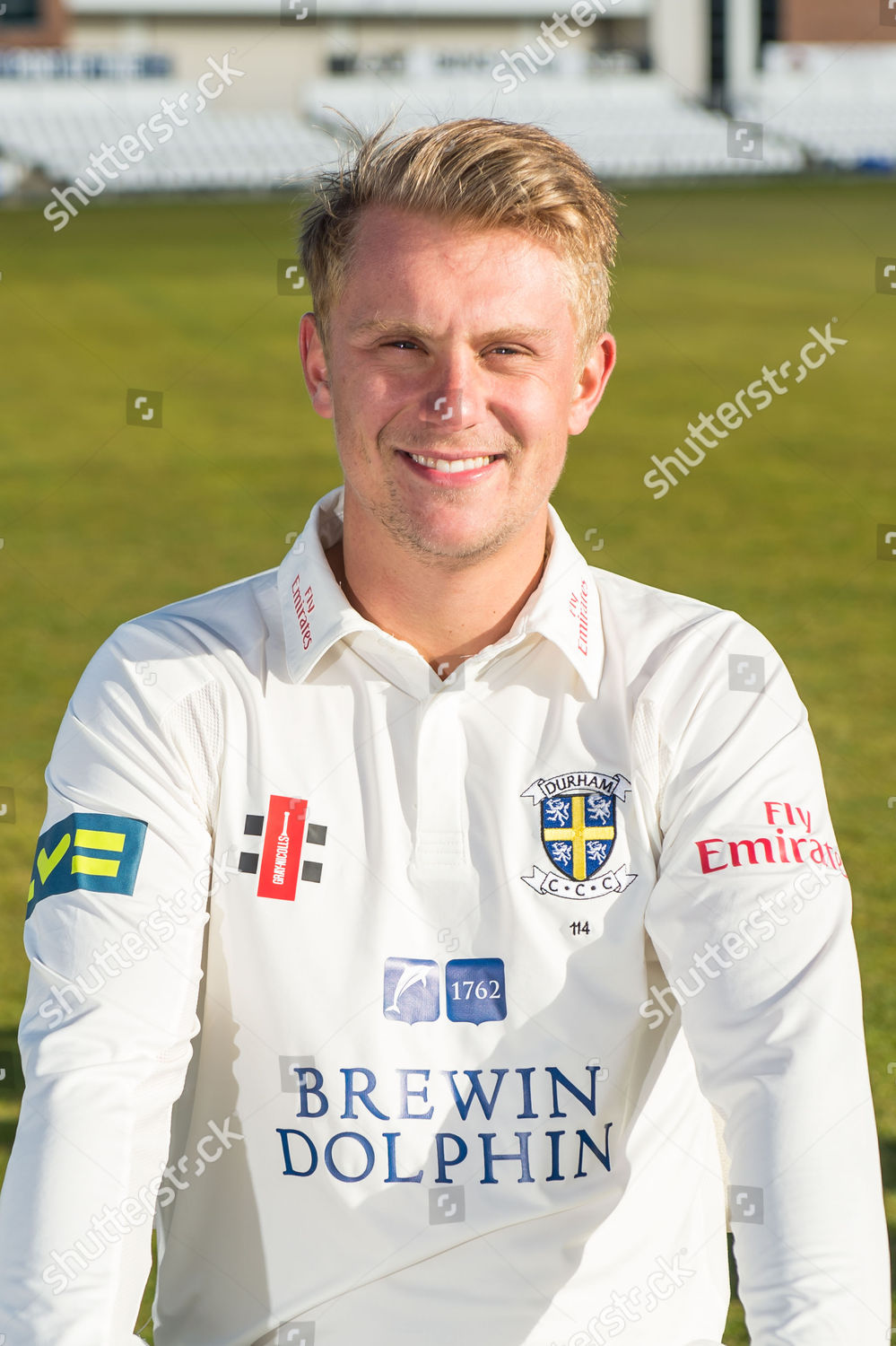 Scott Borthwick Durham County Cricket Club Editorial Stock Photo ...