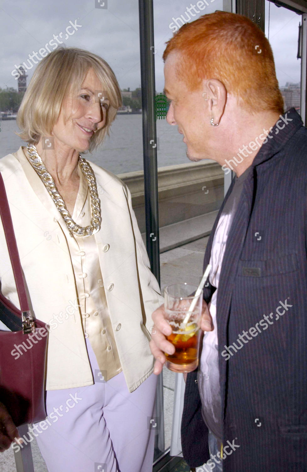 Sandra Howard Nicky Haslam Editorial Stock Photo - Stock Image ...