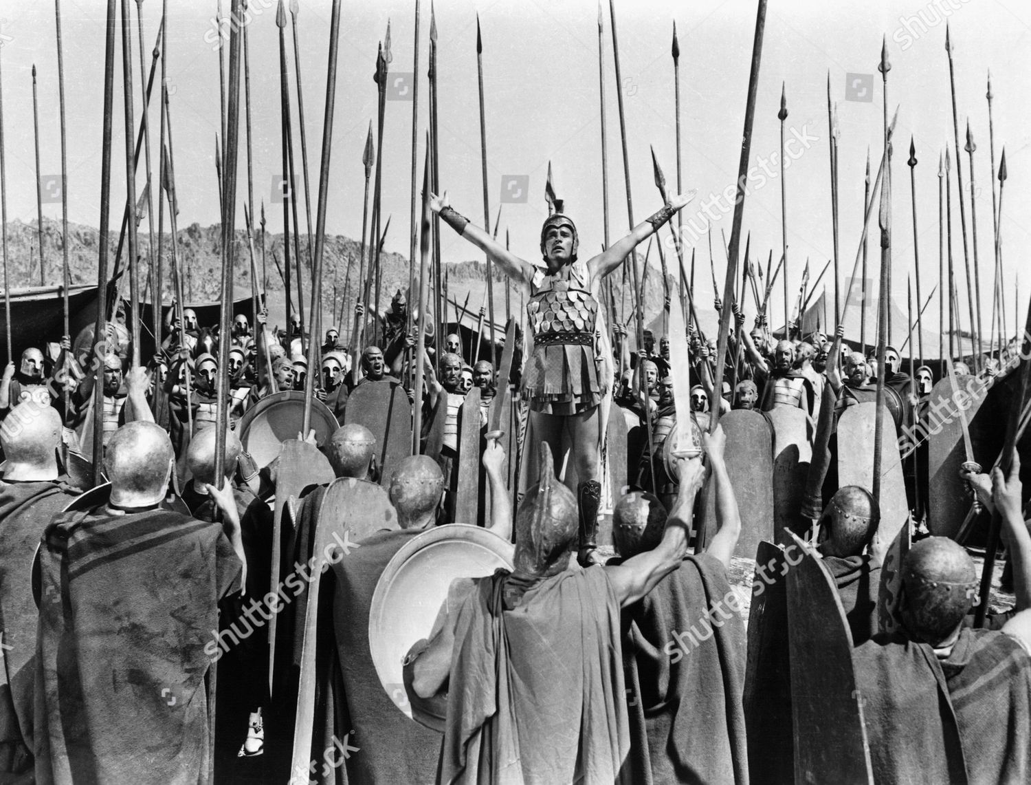 Richard Burton Onset Film Alexander Great Editorial Stock Photo - Stock ...