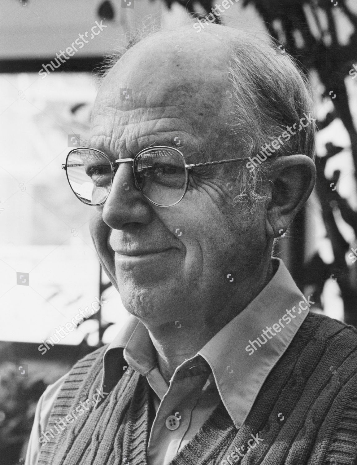 George Stoney American Documentary Filmmaker Portrait Editorial Stock ...