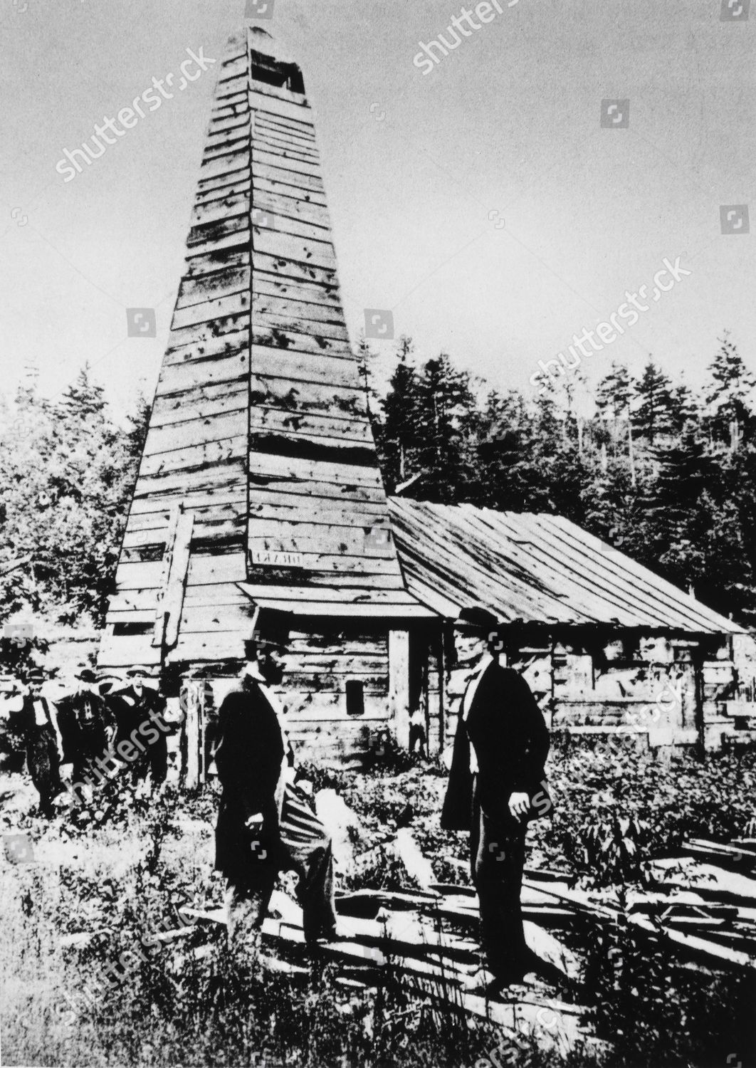 First Commercial Oil Well United States Editorial Stock Photo - Stock ...