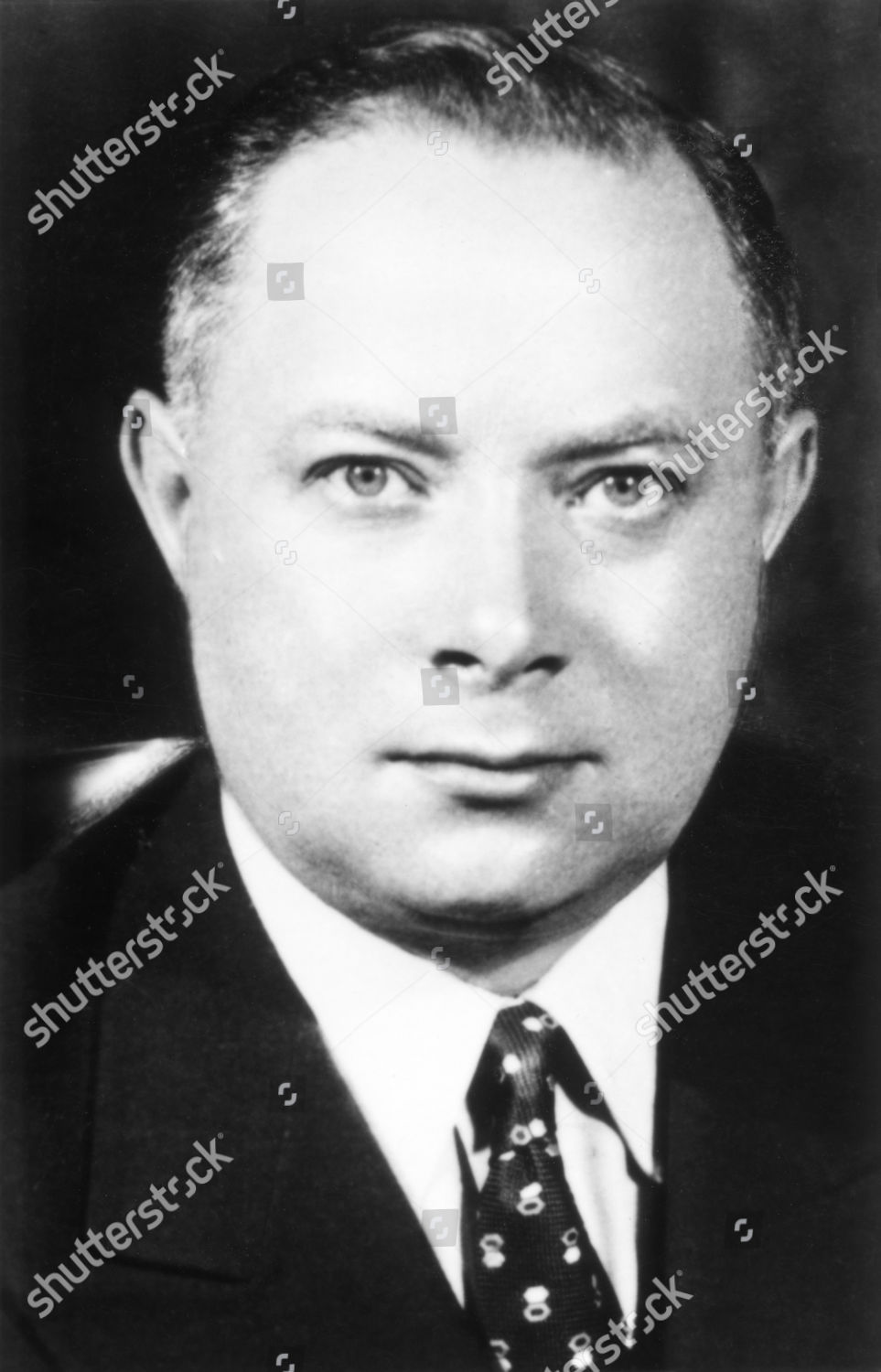 David Sarnoff 18911971 Businessman Pioneer American Editorial Stock ...