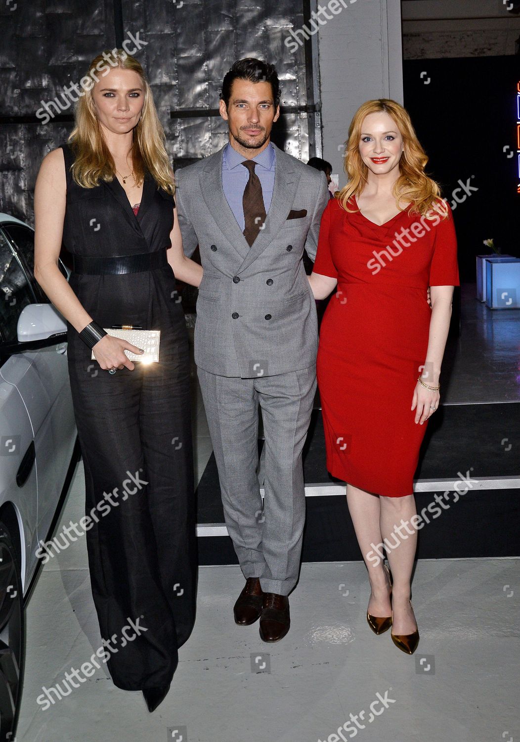 Jodie Kidd David Gandy Christina Hendricks Editorial Stock Photo ...