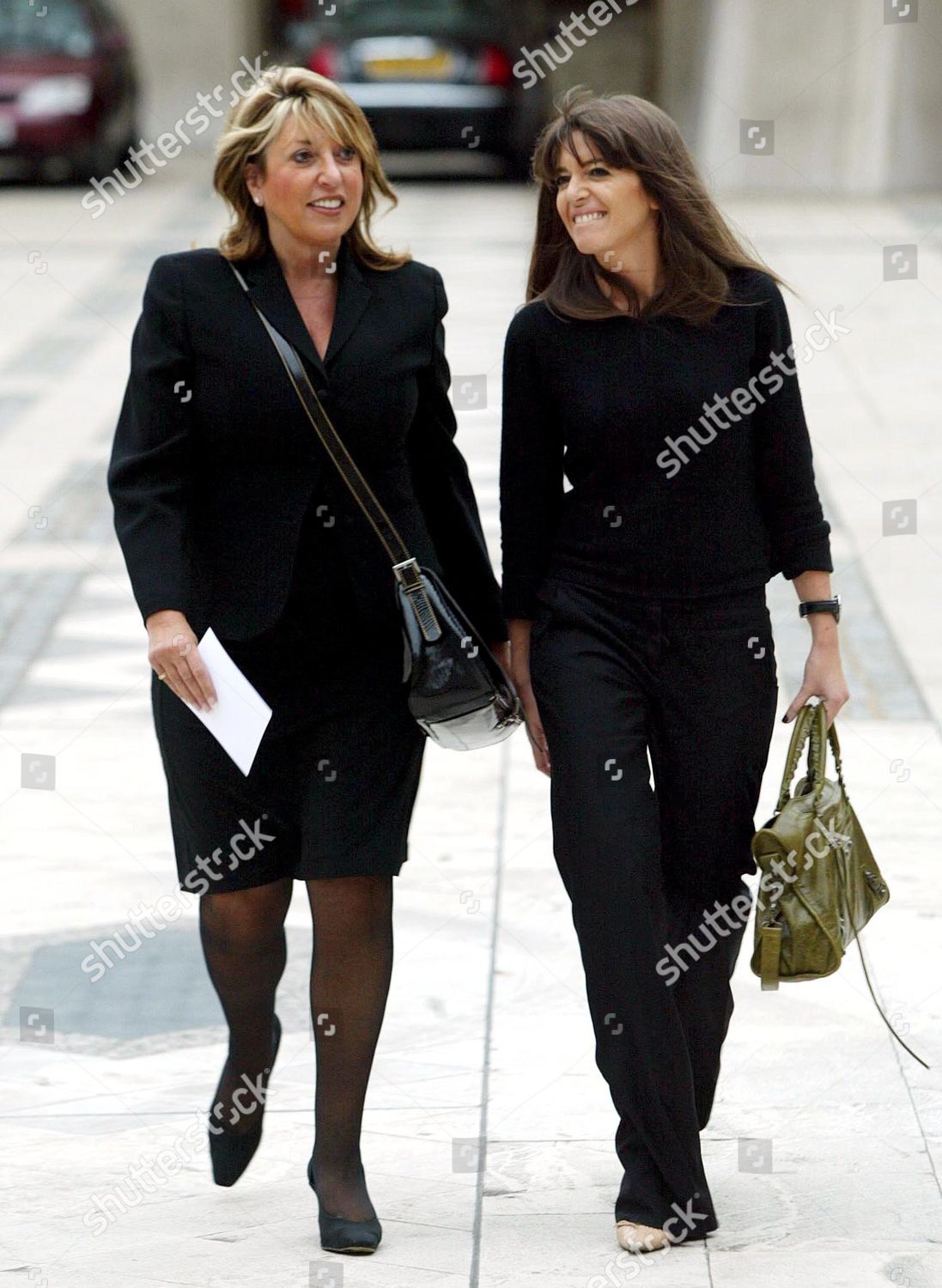 Eve Pollard Claudia Winkleman Editorial Stock Photo - Stock Image ...