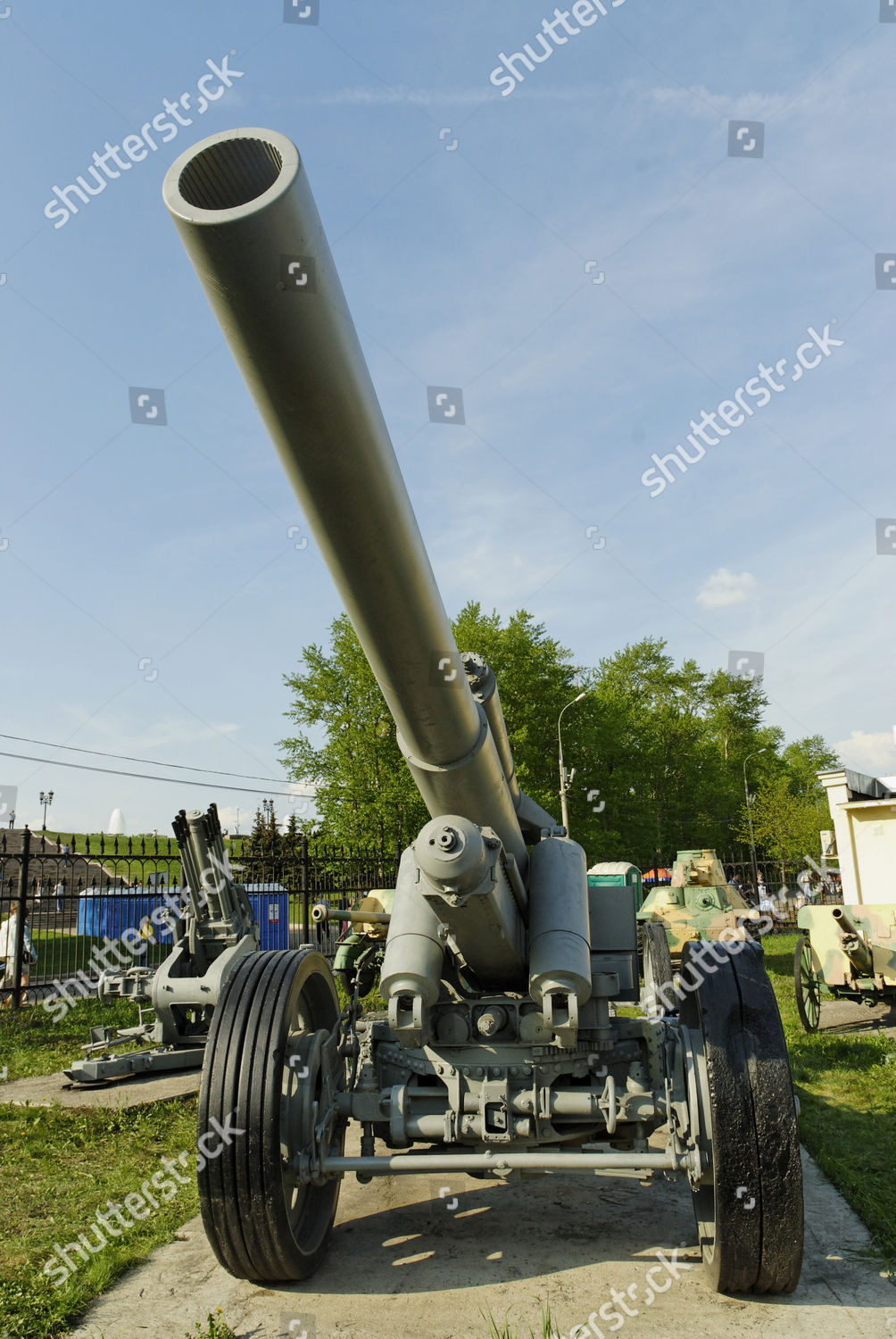 German Howitzer Times Second World War Editorial Stock Photo - Stock ...