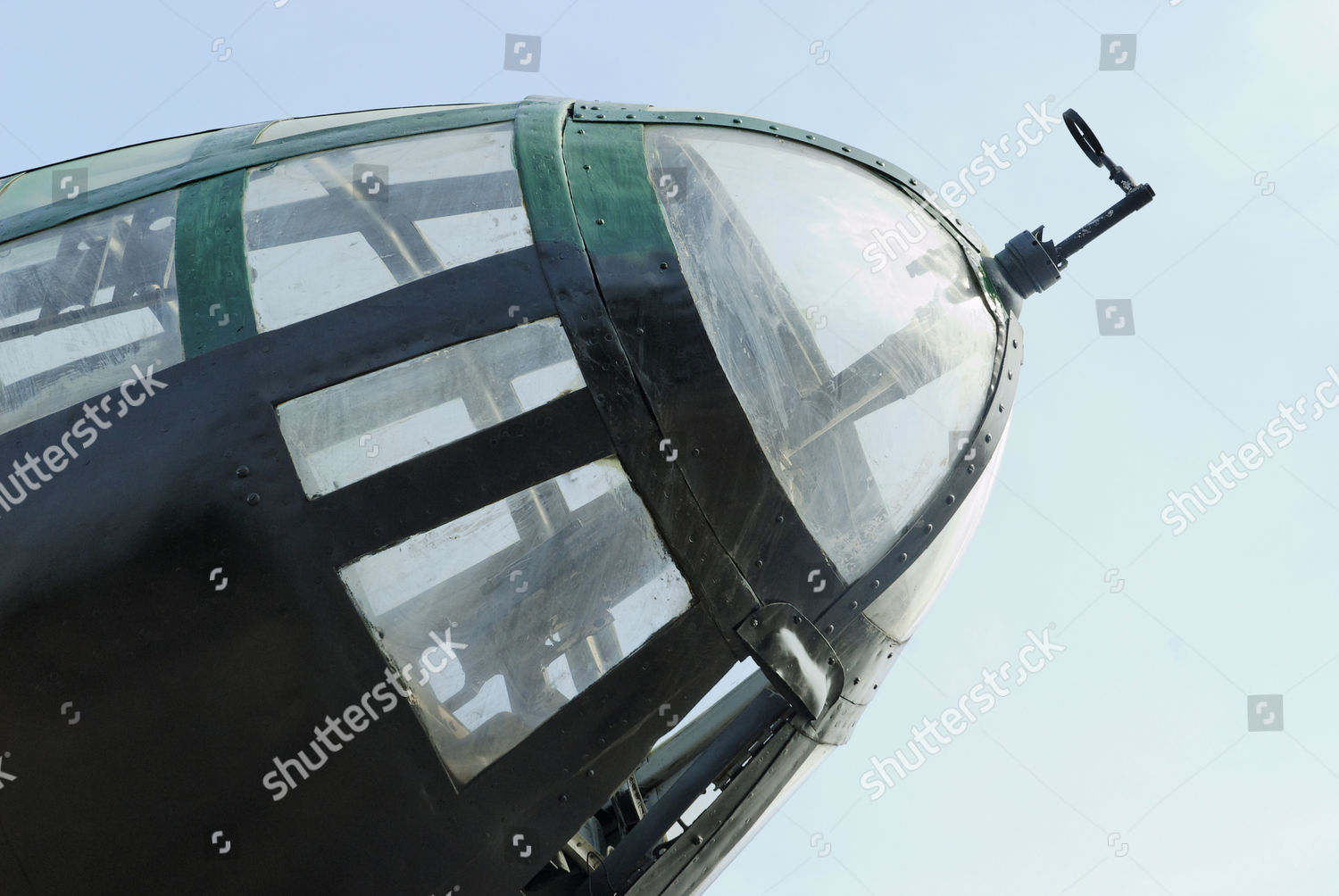 Cockpit Soviet Longdistance Bomber Iljushin Il4 Editorial Stock Photo ...