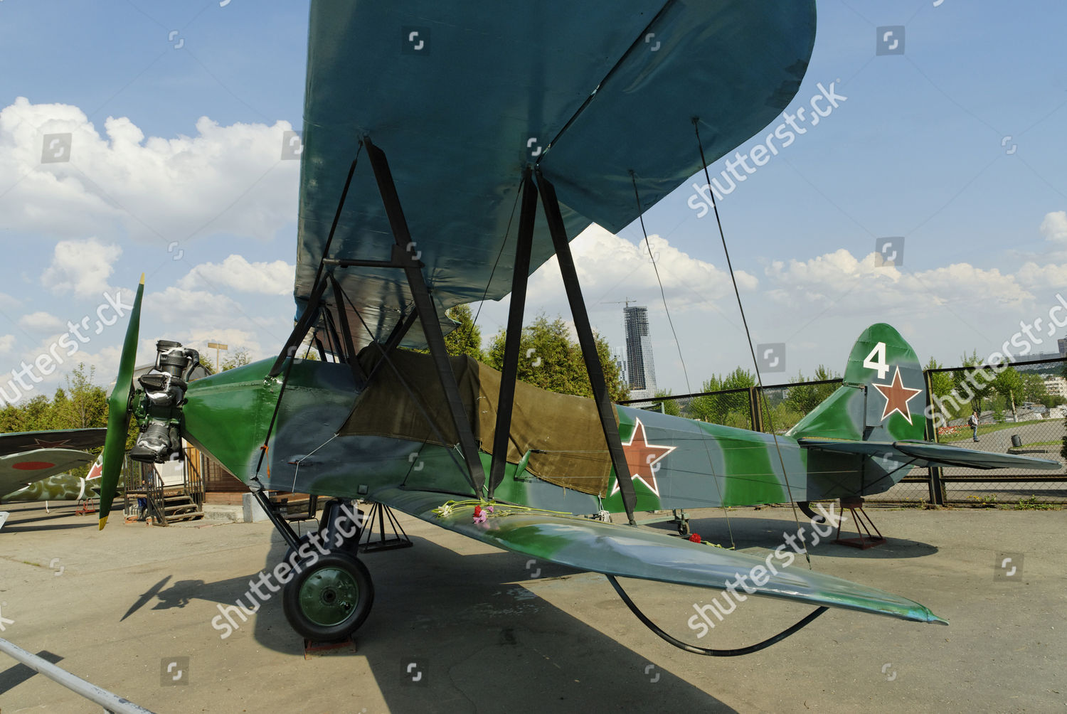 Soviet Po2 Training Airplane Used Performance Editorial Stock Photo ...