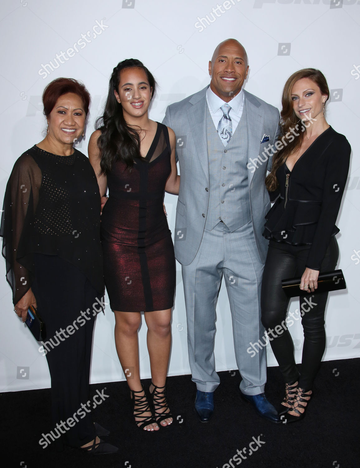 Dwayne Johnson Mother Ata Maivia Daughter Editorial Stock Photo - Stock ...