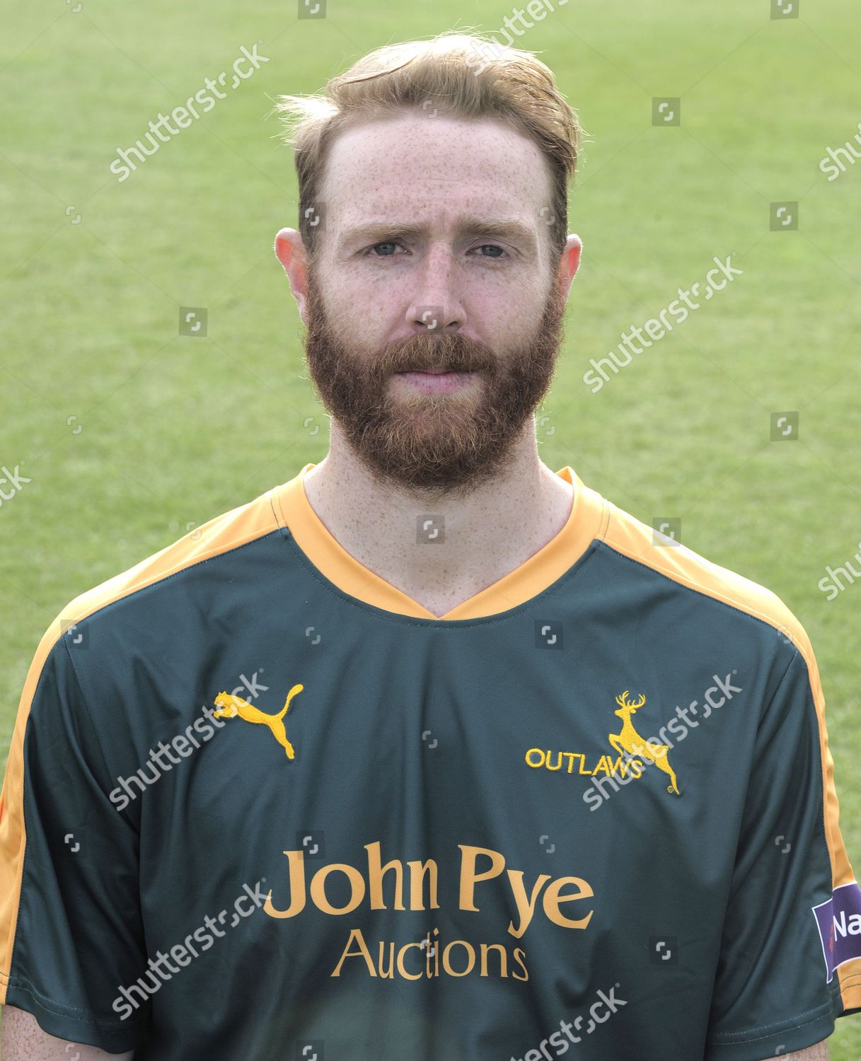 Andy Carter Nottinghamshire Ccc Editorial Stock Photo - Stock Image ...