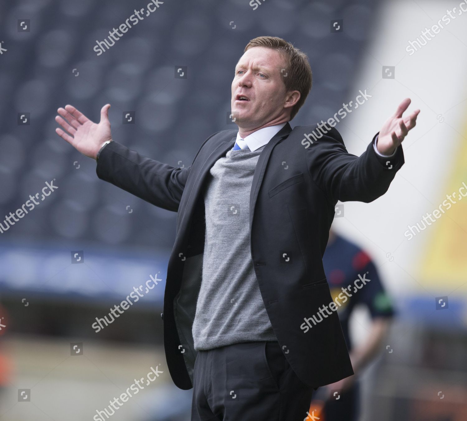 Gary Locke Kilmarnock Manager Editorial Stock Photo - Stock Image ...