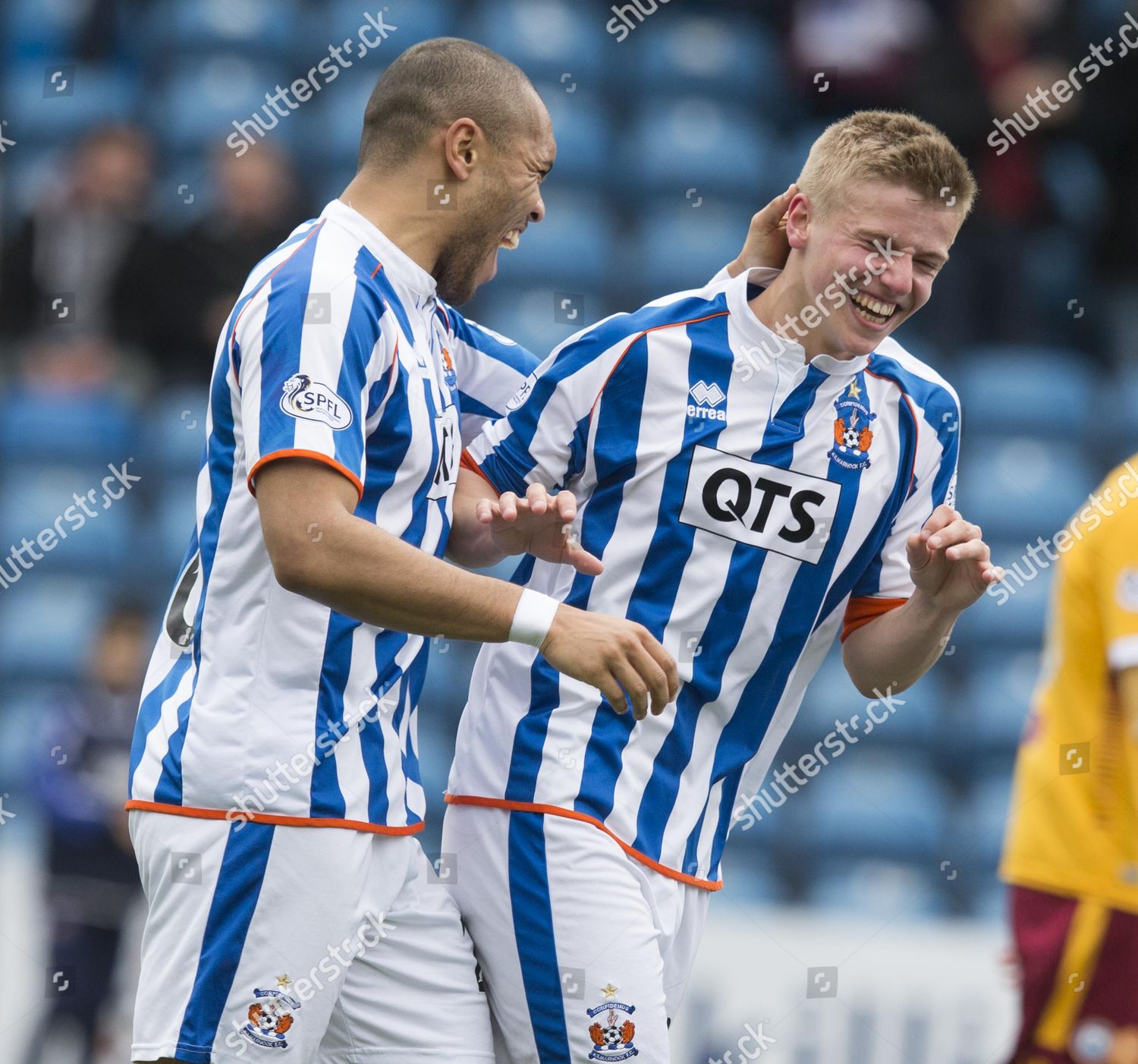Kilmarnock David Syme Celebrates Editorial Stock Photo - Stock Image ...