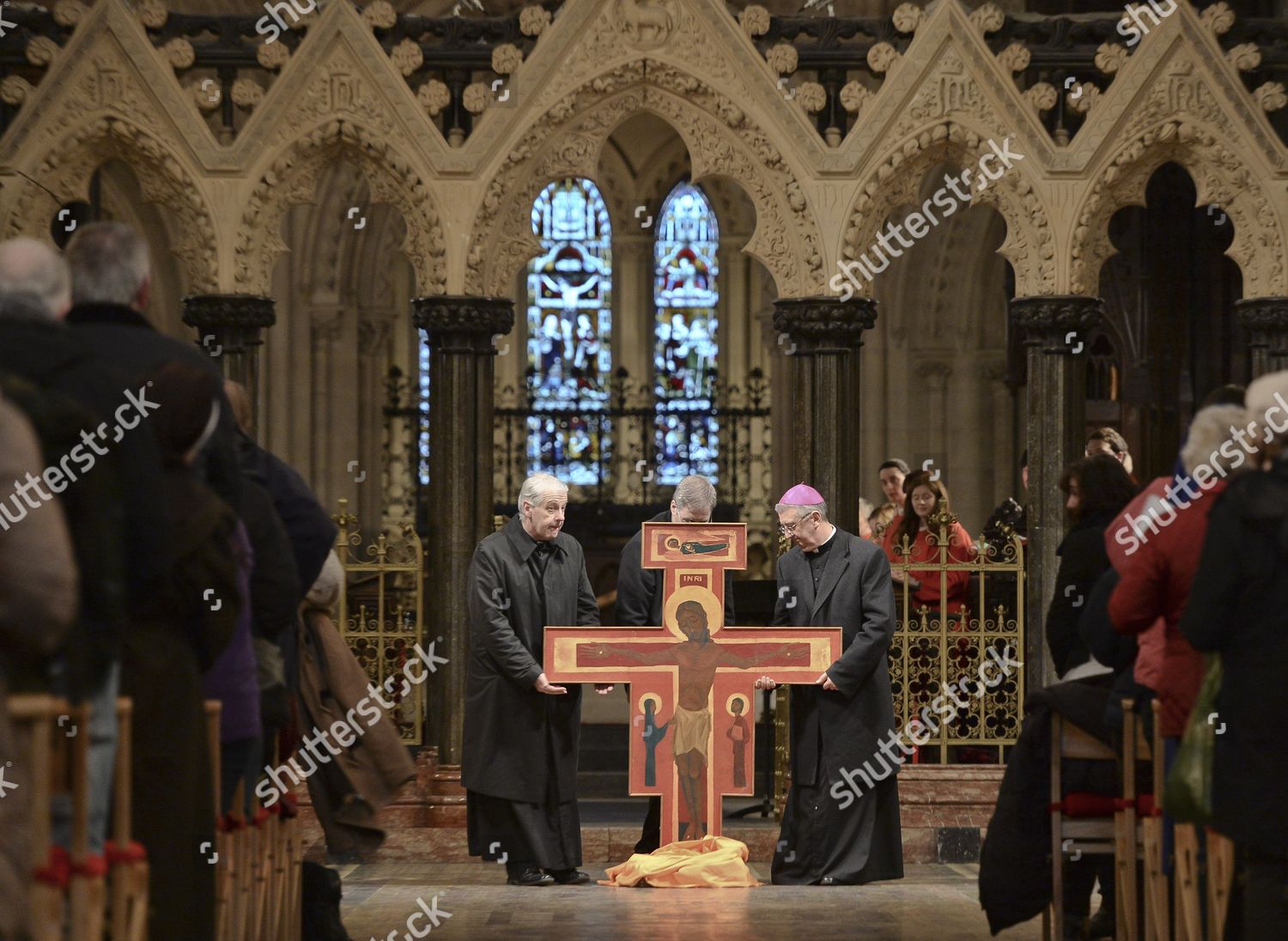 Church Ireland Archbishop Michael Jackson Left Editorial Stock Photo ...