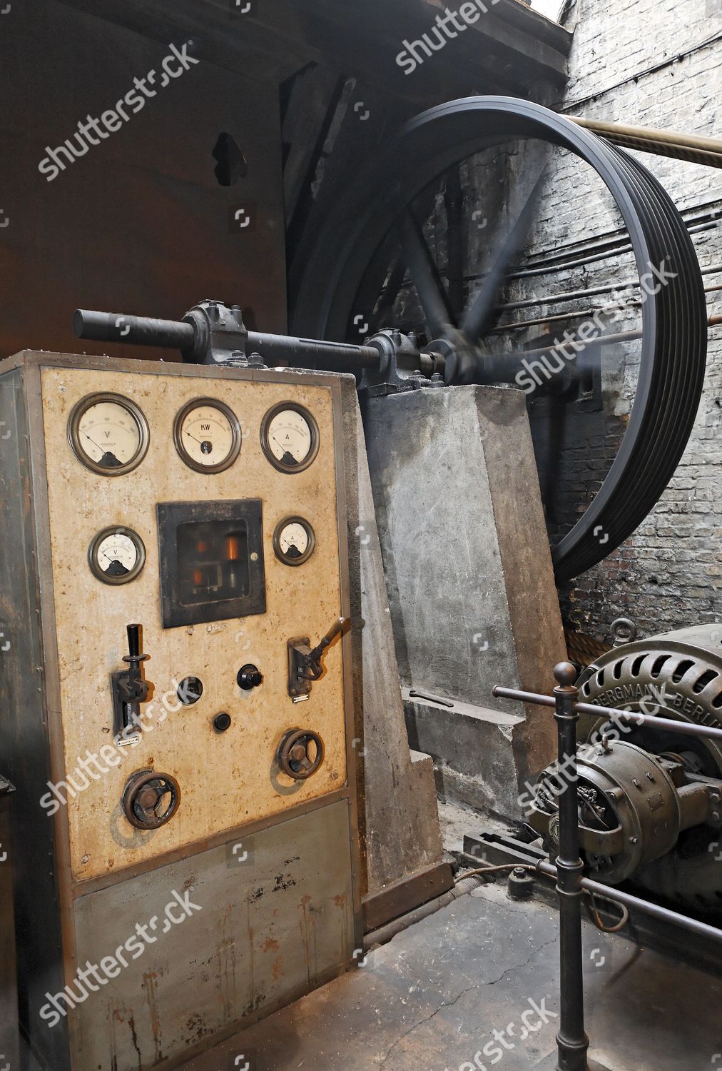 Switchboard 200 Hp Diesel Engine Hendrichs Editorial Stock Photo ...