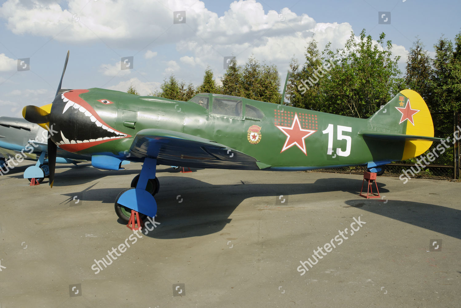 Soviet Yak3 Fighter Exhibit Moscow Arms Editorial Stock Photo - Stock ...