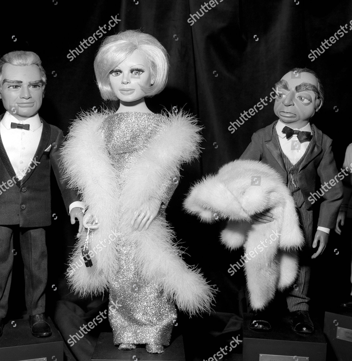 Thunderbirds Puppets Jeff Tracy Lady Penelope Editorial Stock Photo ...