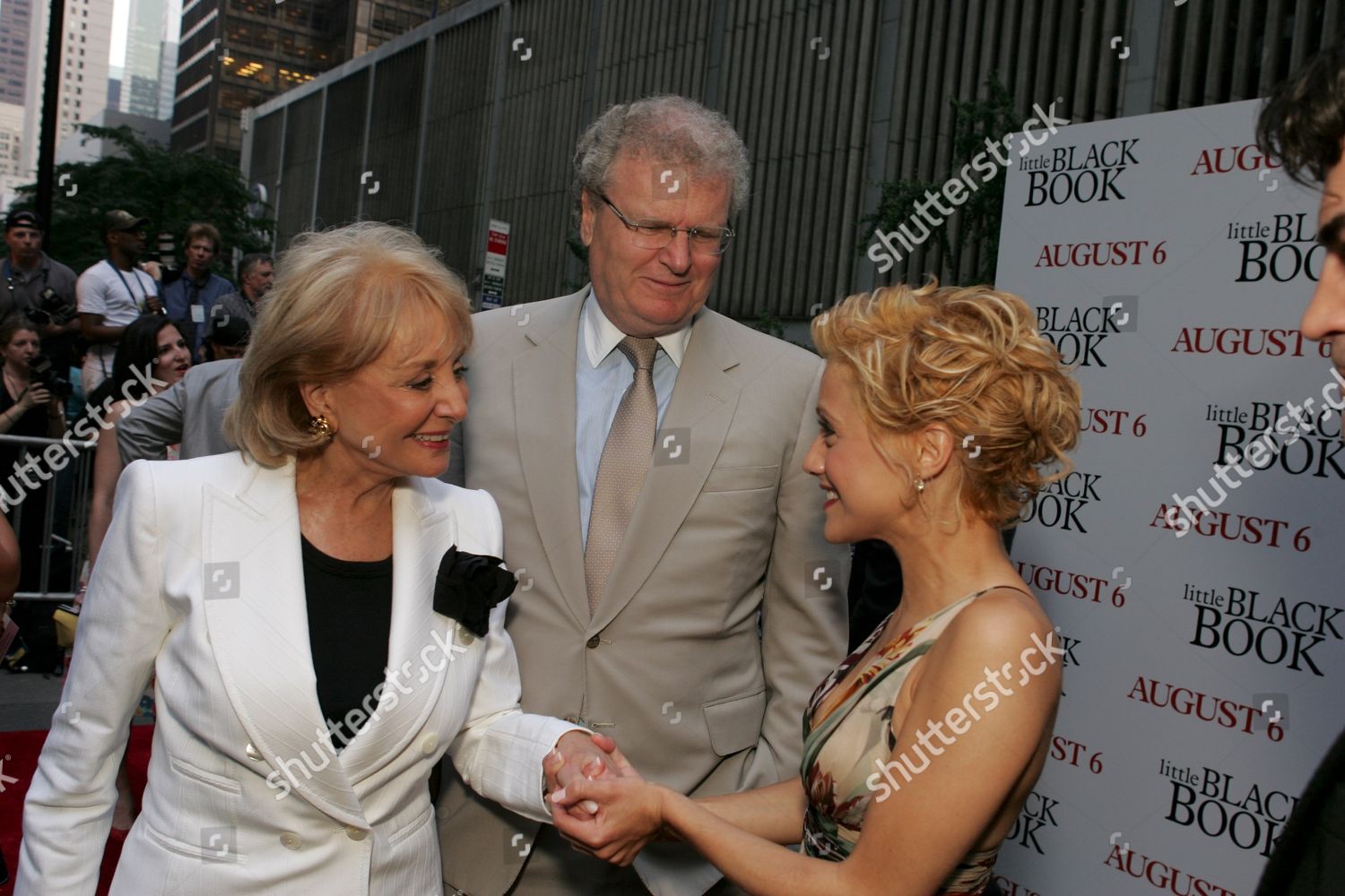 Barbara Walters Sir Howard Stringer Brittany Editorial Stock Photo ...