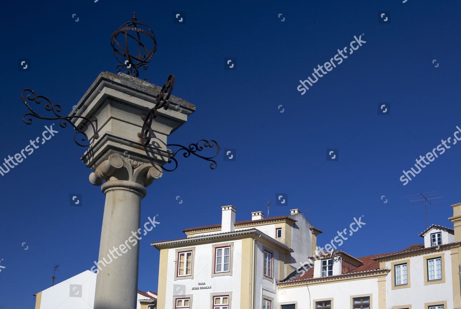Column Constancia Portugal Europe Editorial Stock Photo - Stock Image ...