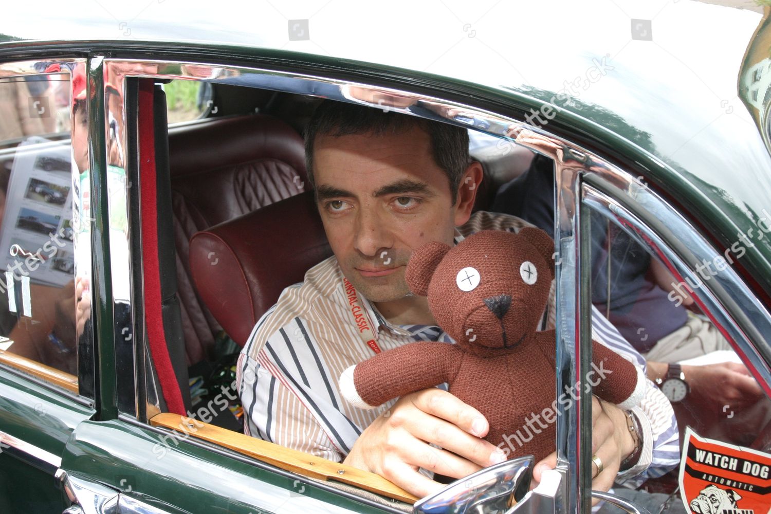 Rowan Atkinson Driving Jaguar Mark Vii Editorial Stock Photo - Stock ...