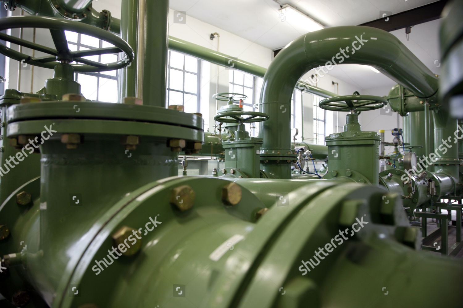 Natural Gas Transfer Station Here Natural Editorial Stock Photo - Stock ...