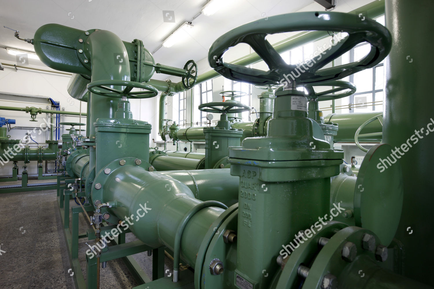 Natural Gas Transfer Station Here Natural Editorial Stock Photo - Stock ...