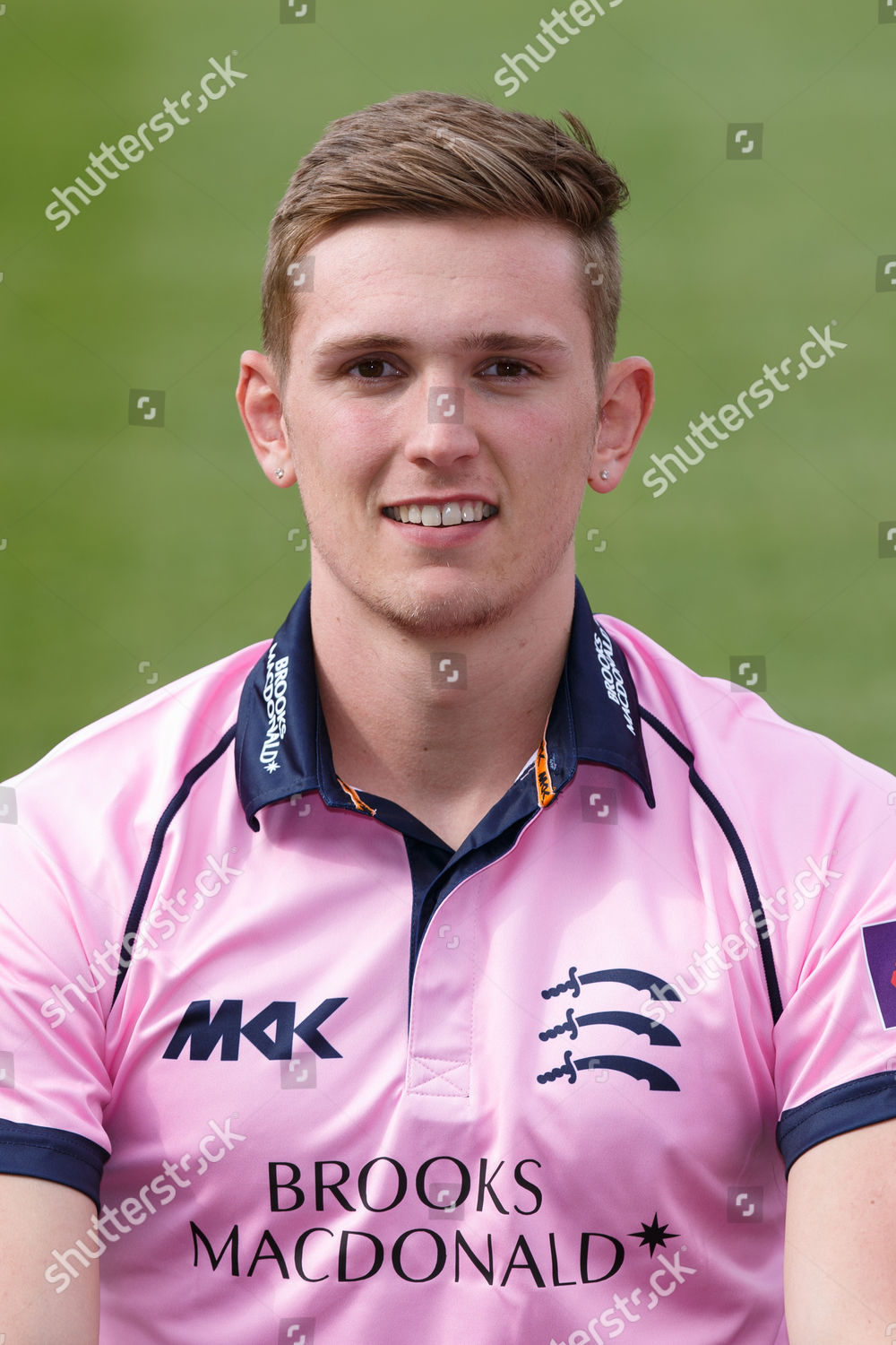 Harry Podmore Middlesex Ccc Editorial Stock Photo - Stock Image ...