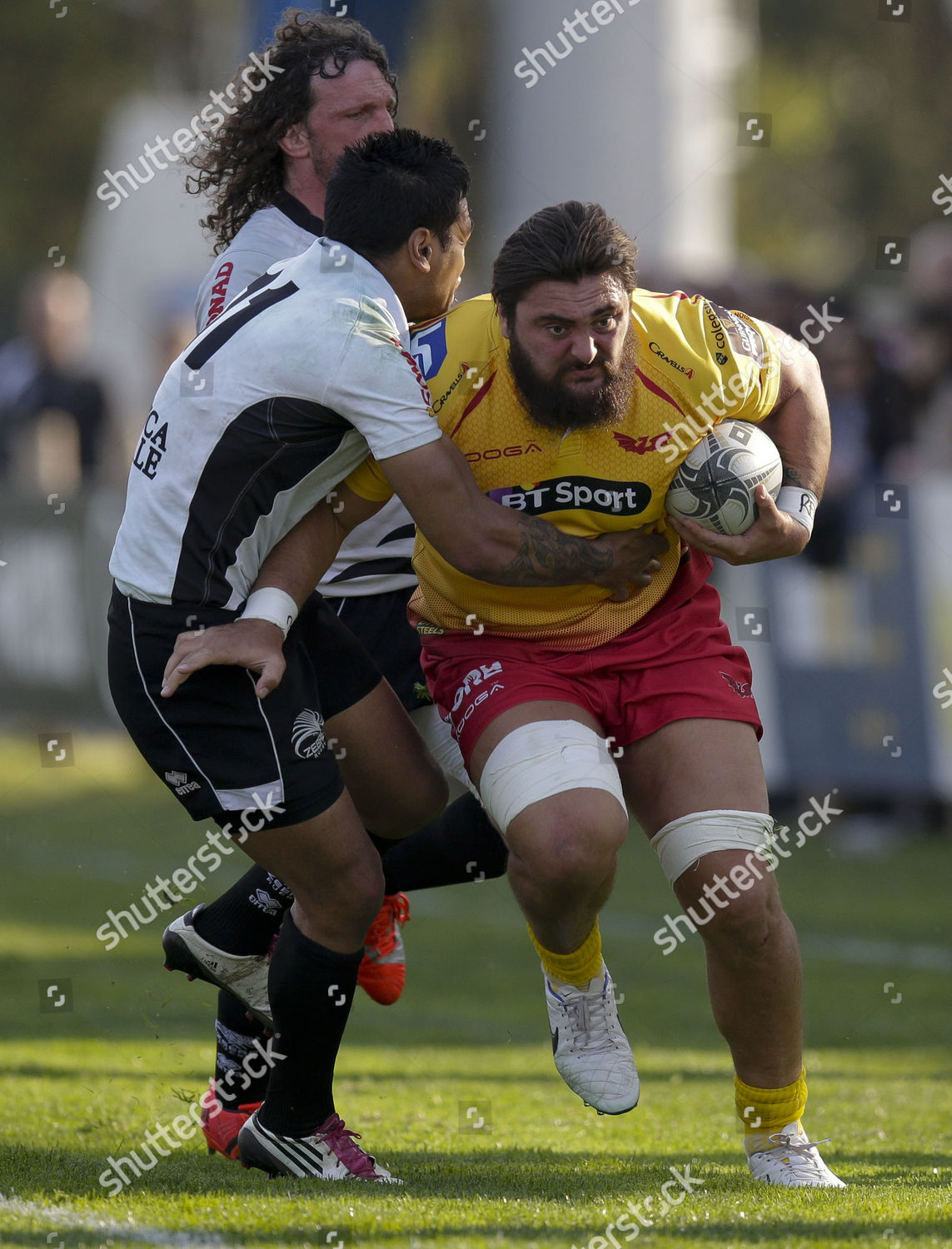 Rory Pitman Attempts Get Past Dion Editorial Stock Photo - Stock Image ...