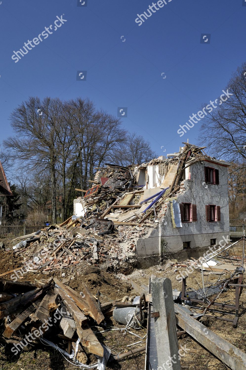 Demolition Tenement Editorial Stock Photo - Stock Image | Shutterstock