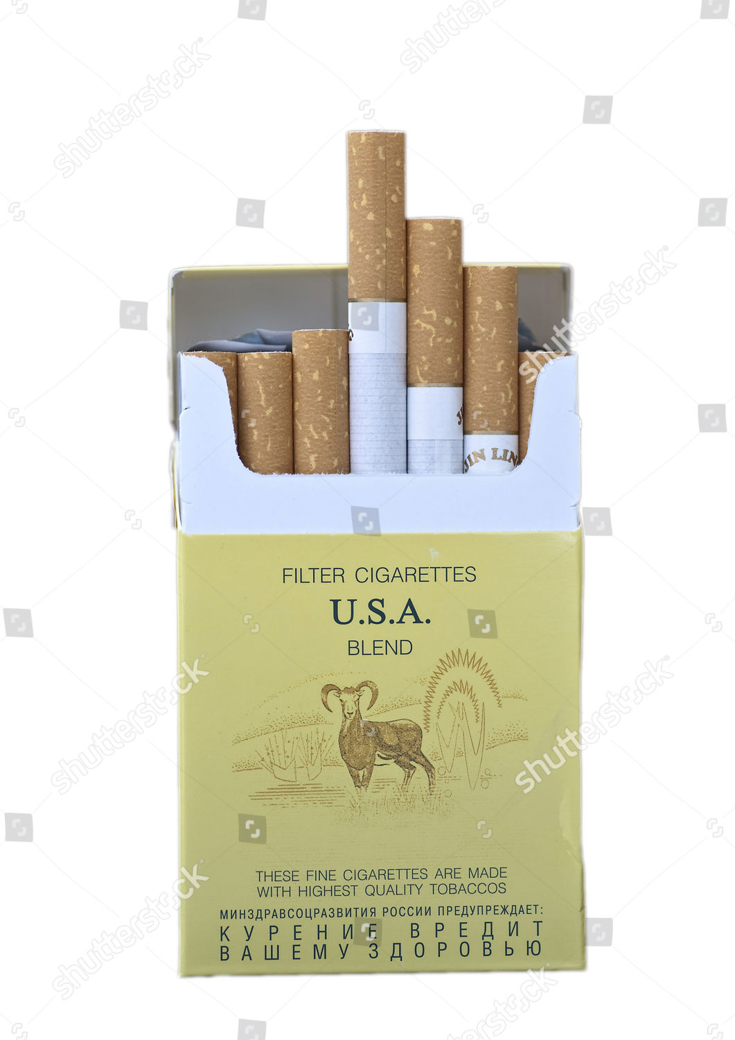 Pack Cigarettes Jin Ling Cigarette Brand Editorial Stock Photo - Stock ...