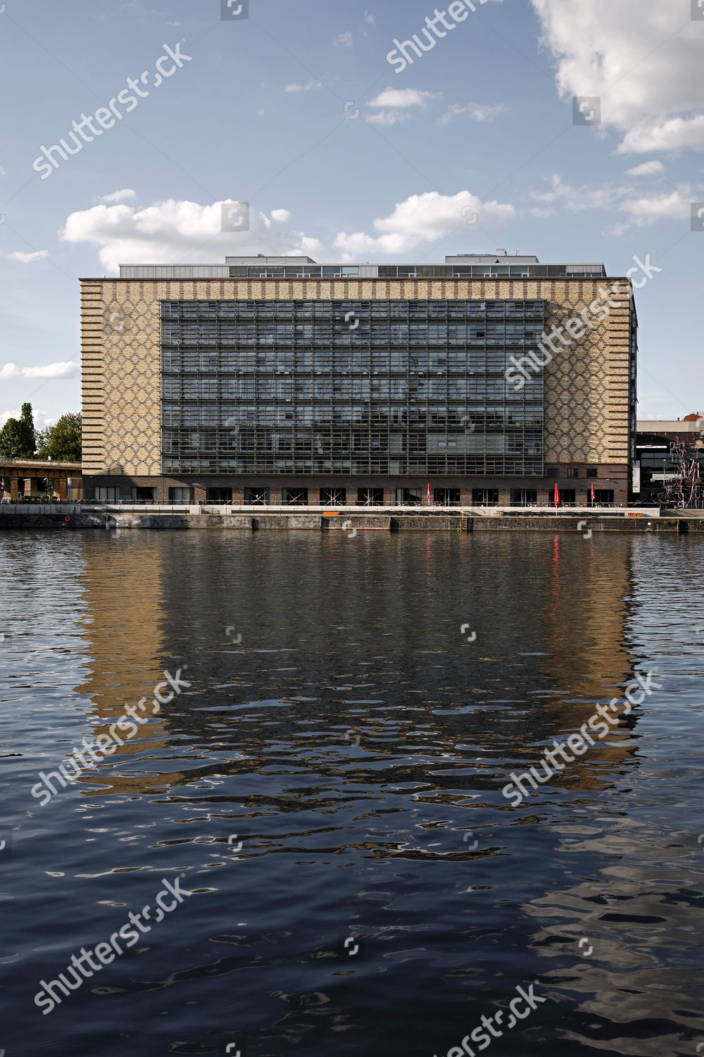 Universal Music Building Restored Storehouse Osthafen Editorial Stock ...