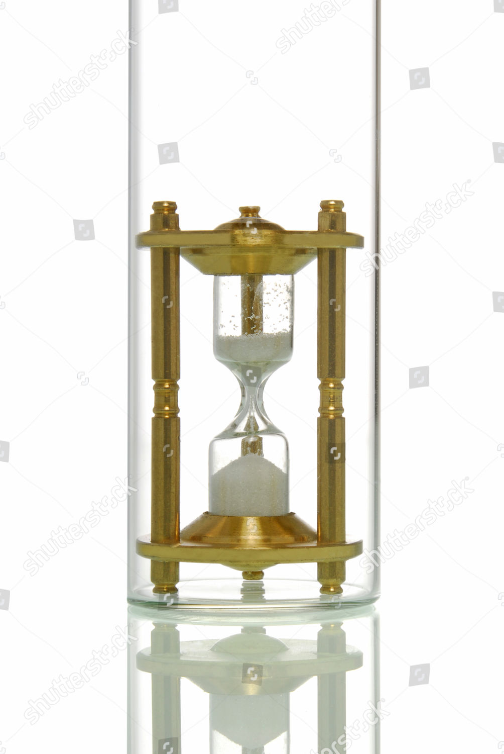 Test Tube Hourglass Symbolic Time Management Editorial Stock Photo ...