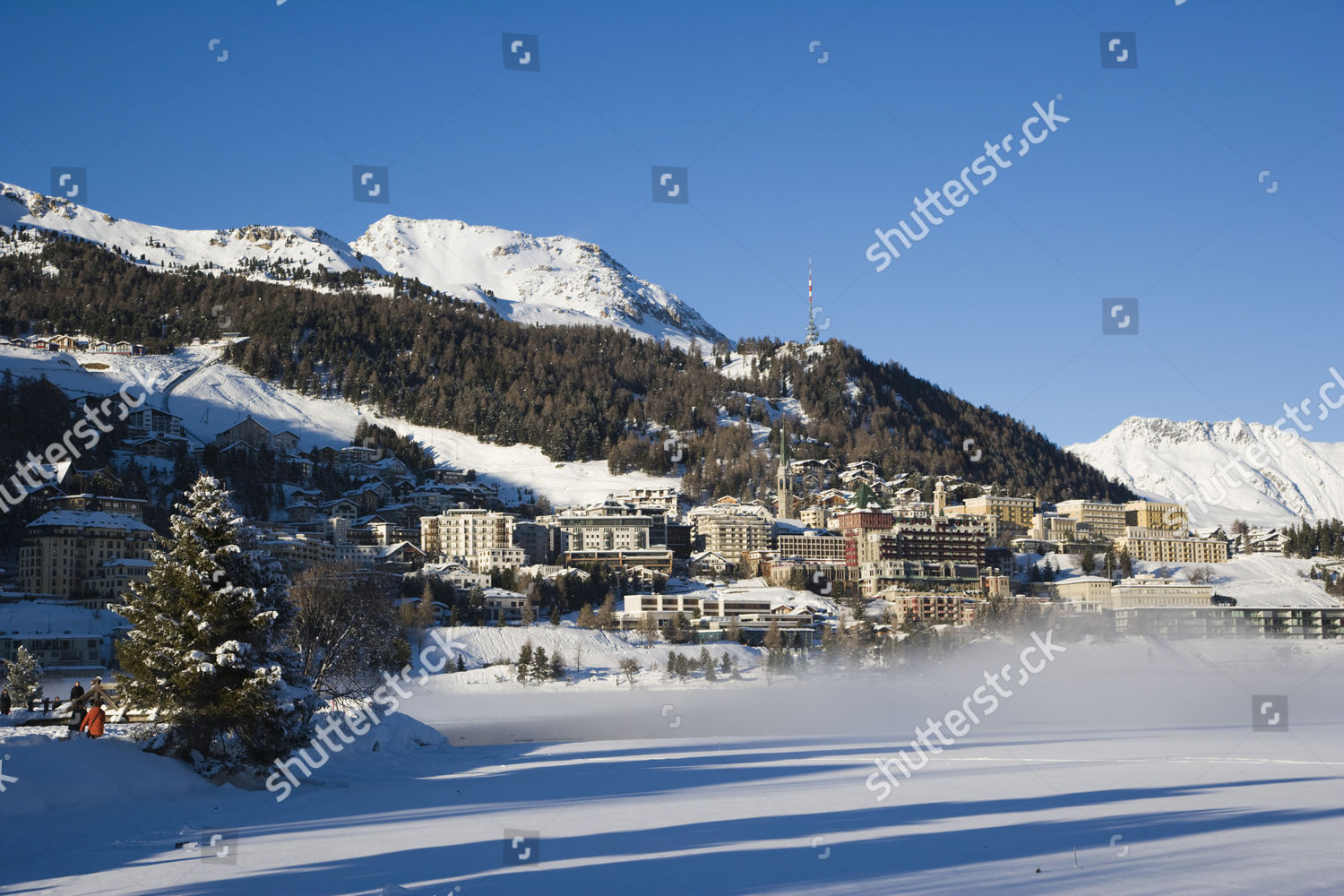 Panorama St Moritzdorf Village Sankt Moritzersee Editorial Stock Photo ...