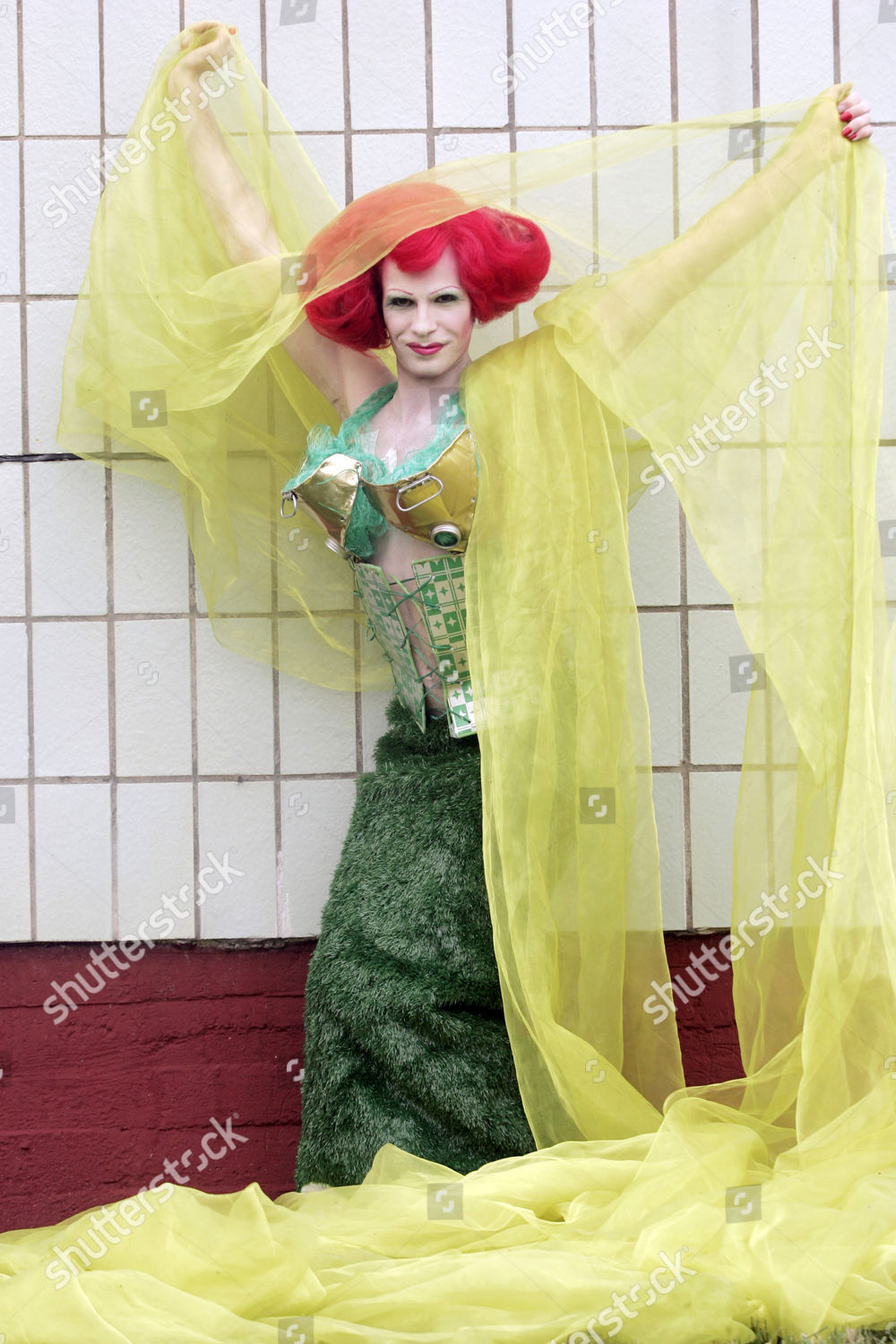 Model Released Travesty Mask Image Editorial Stock Photo - Stock Image ...