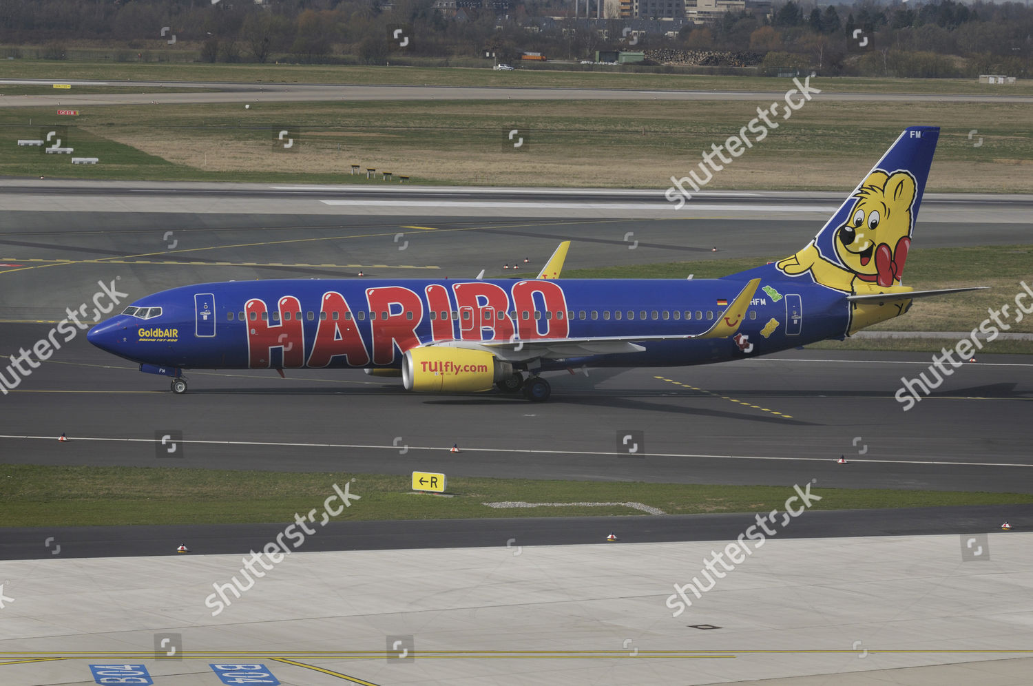 Commercial Airplane Im Haribo Design Tuifly Editorial Stock Photo ...
